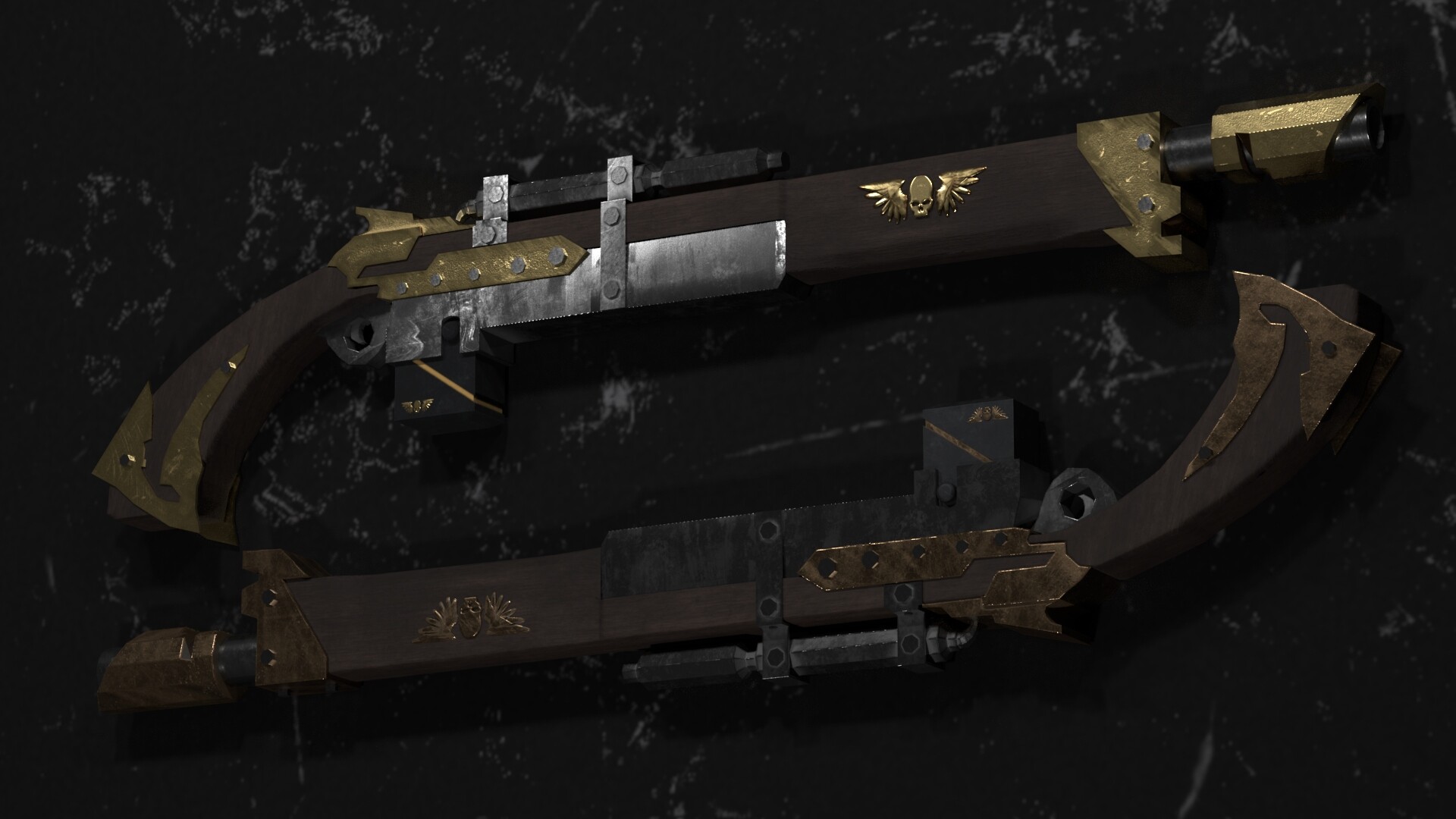 Soumalya Paul - Warhammer 40k Vostroyan Pattern Lasgun 3D Model