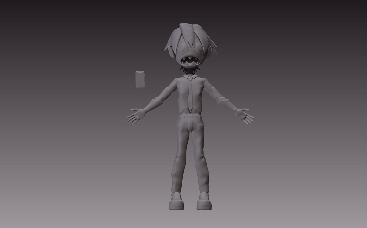 Aníbal Cruz - TOOBOE zombie Cartoon character and hard surface prop