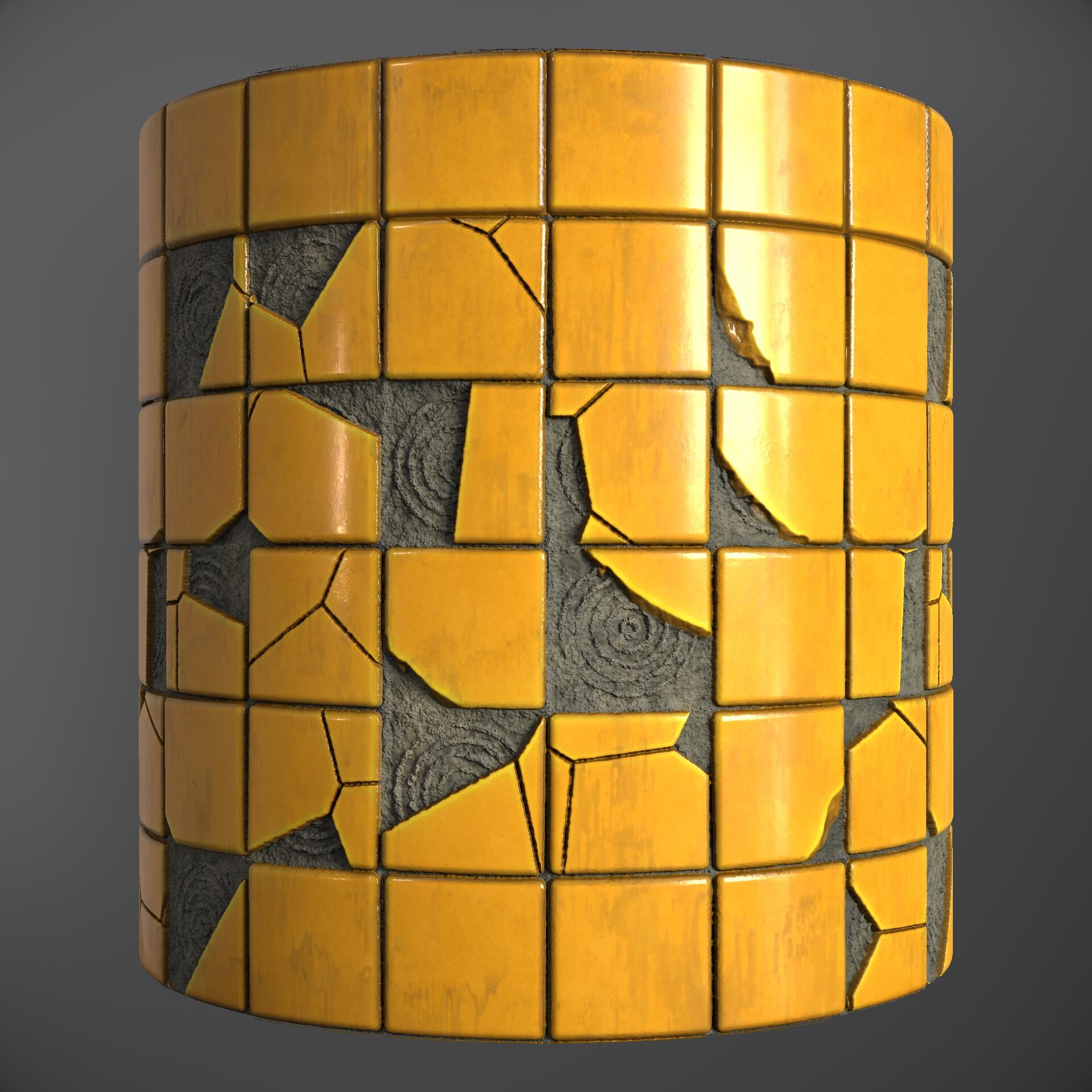 GH Jang - Broken Tiles