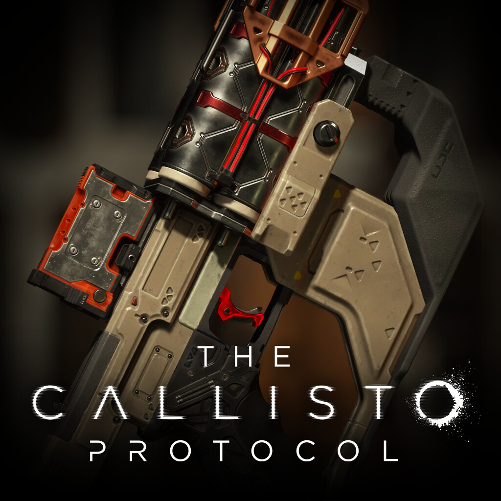 ArtStation - 1 handed Shotgun - The Callisto Protocol