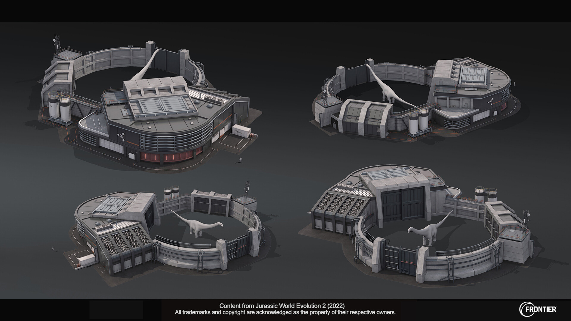 ArtStation Building Asset (Jurassic World Evolution 2), 41% OFF