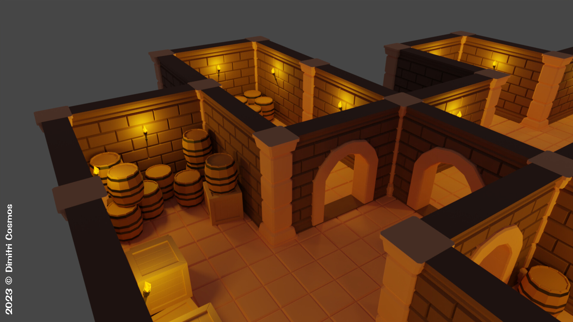 ArtStation - Modular Dungeon