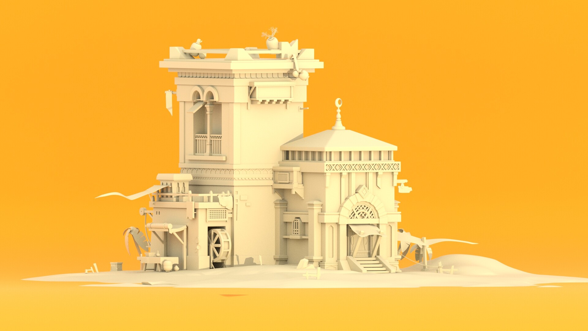 ArtStation - HOUSE MODEL