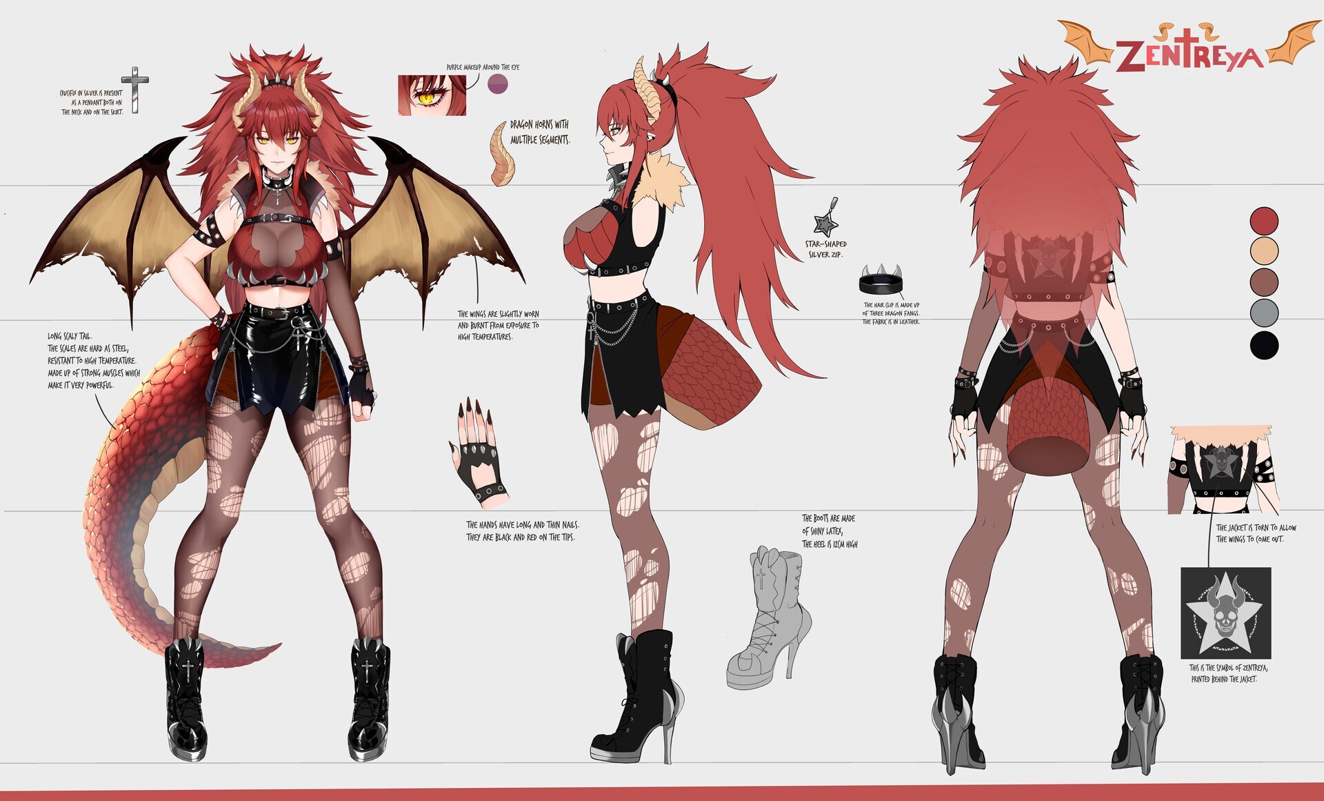 ArtStation - Character Sheet