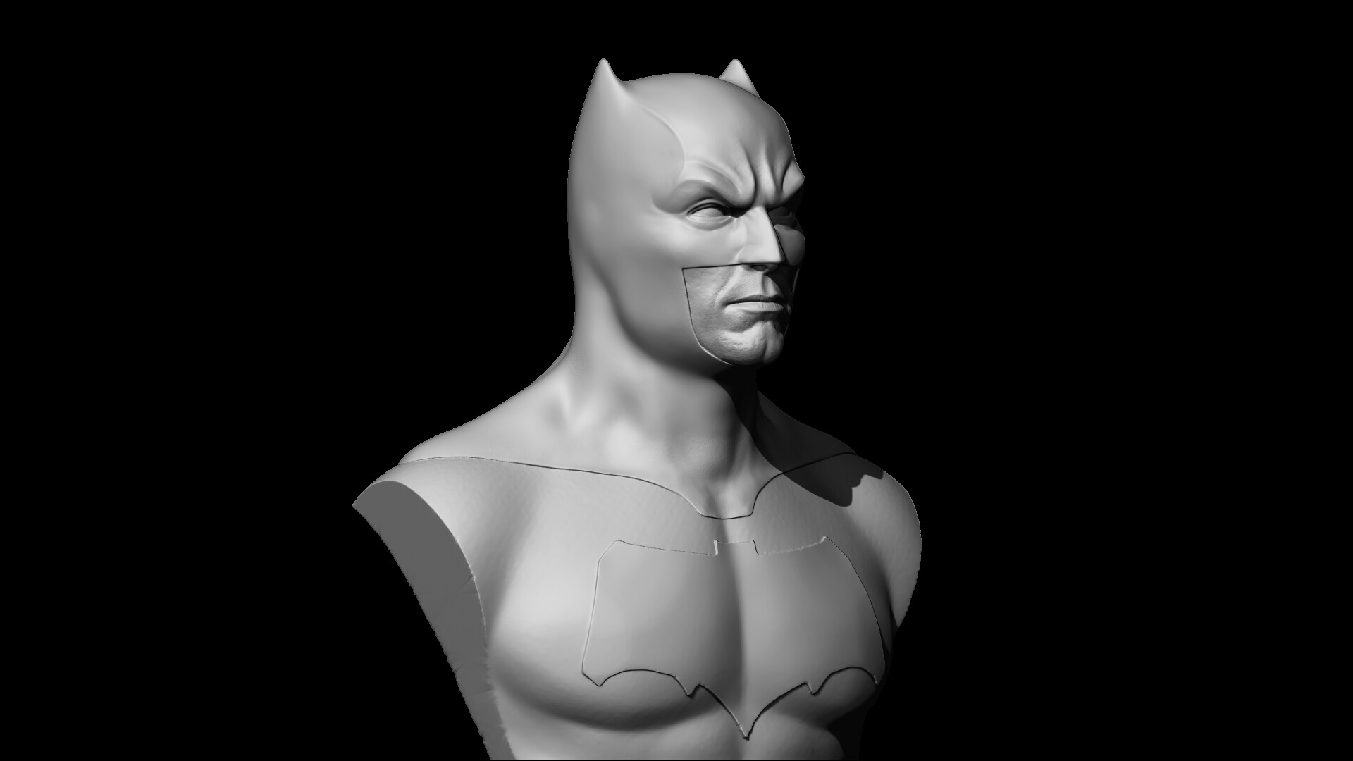ArtStation - Batman 3D Sculpture with ZBrush