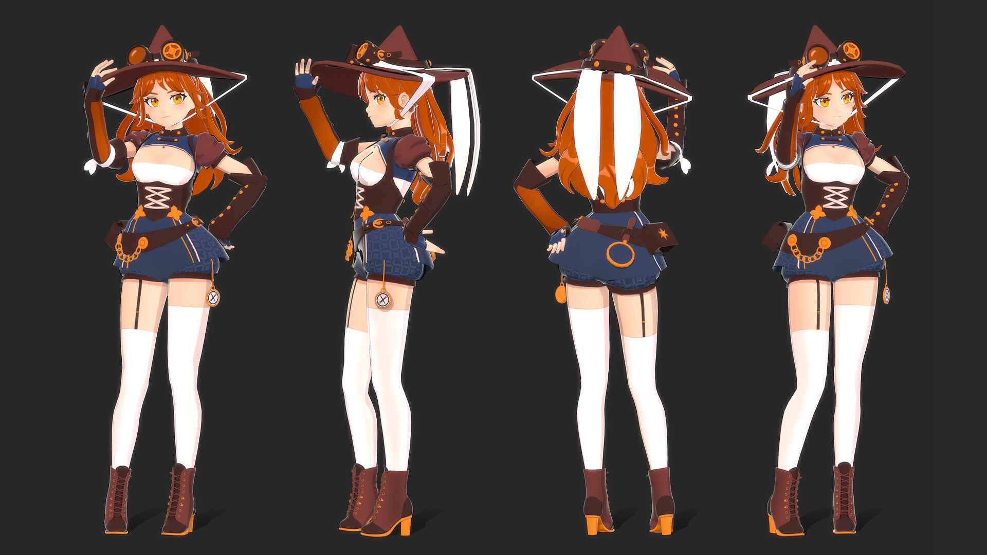 Paige Plagenz - Lucy, Game-Ready Character