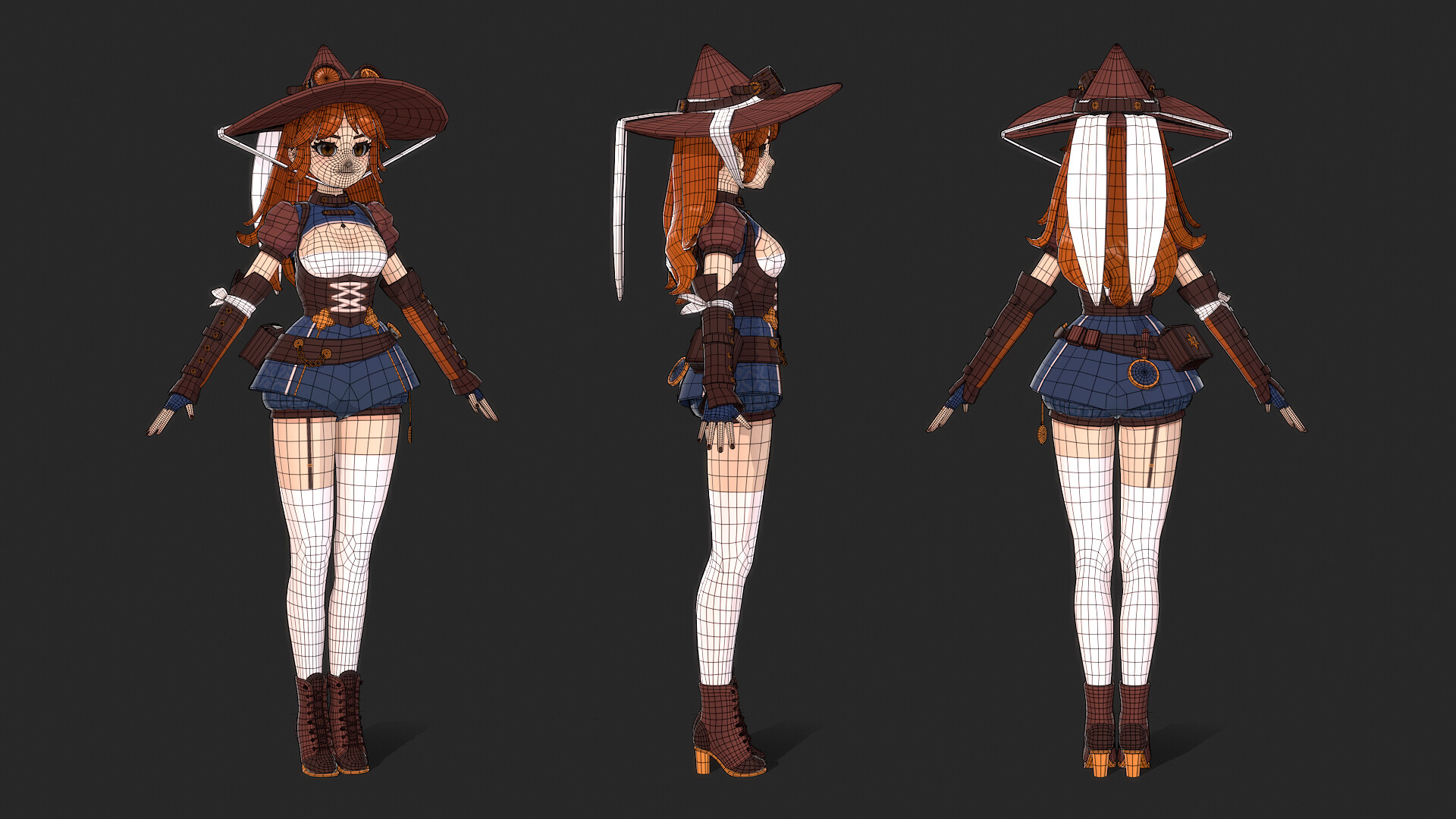 Paige Plägenz - Lucy - Game Ready Character