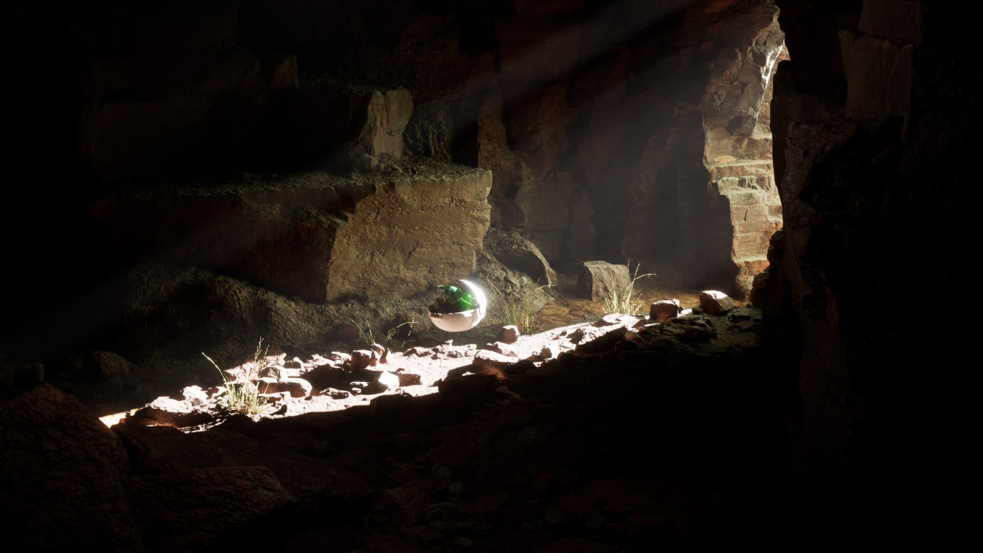 ArtStation - Star Wars (Grogu) Cave