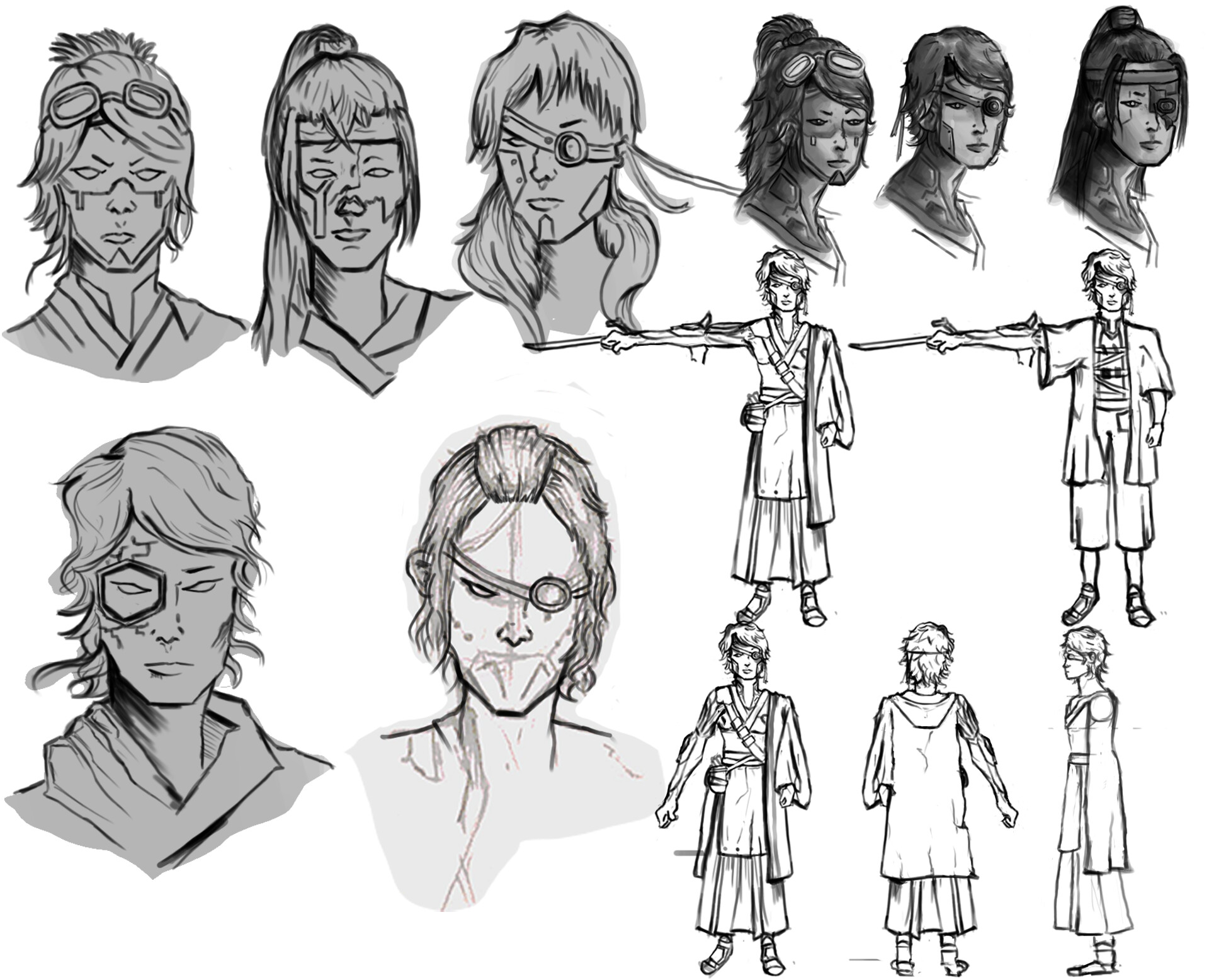 ArtStation - Character Sheet