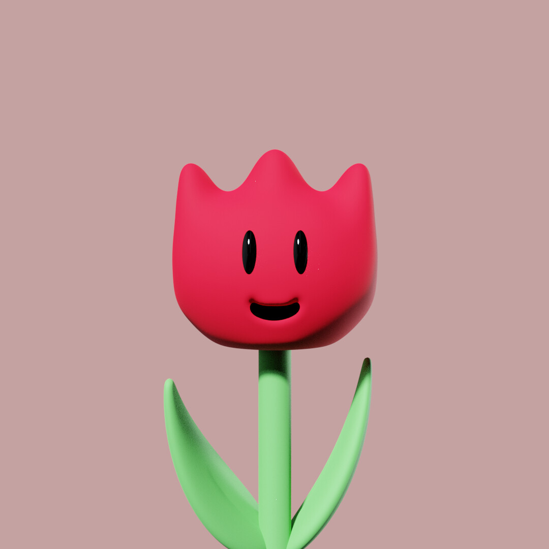 ArtStation - Tulip Flower