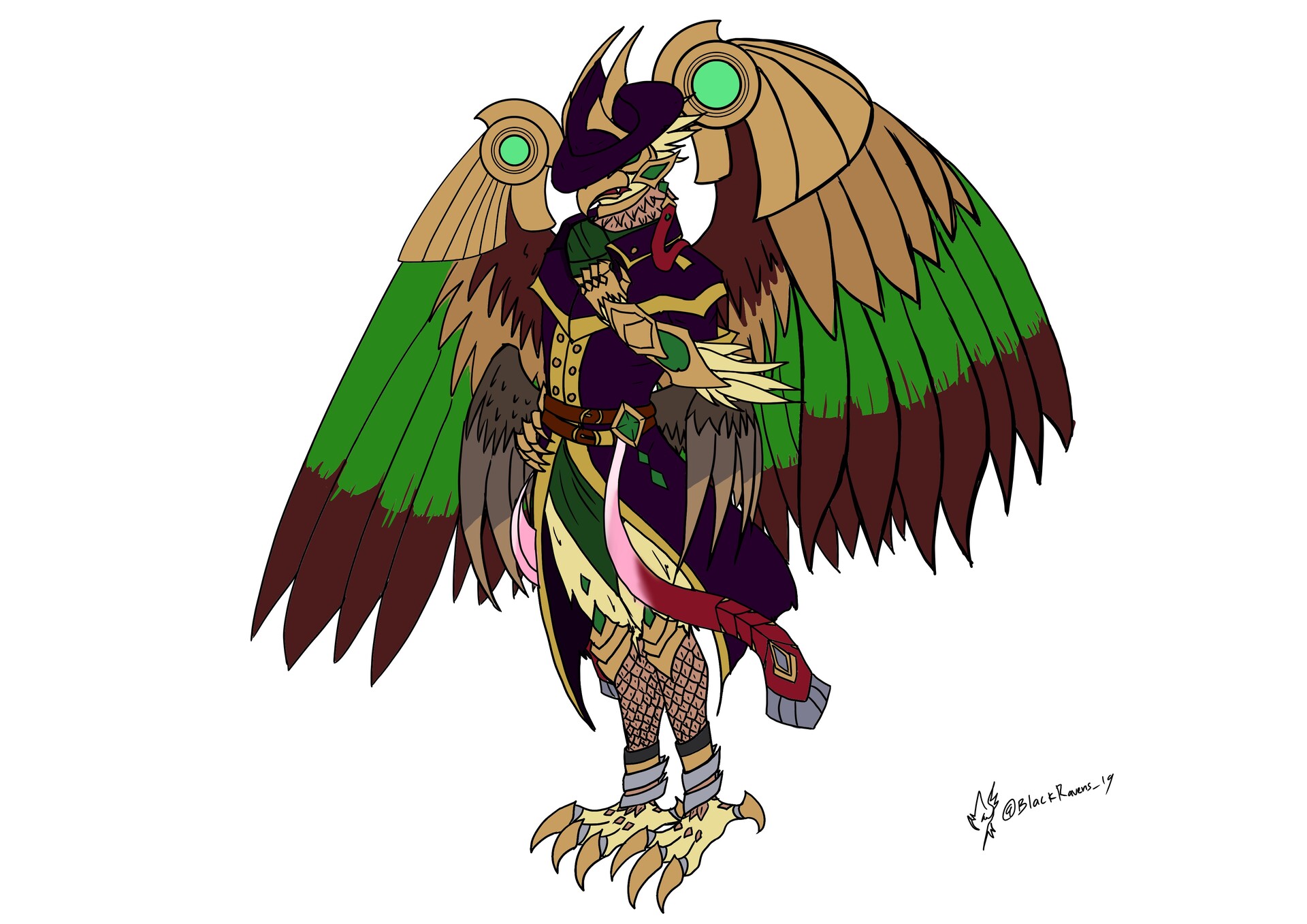 Wildan Hari Pratama - Ancient Sorcerer Garuda - Spooky Artma for Code ...