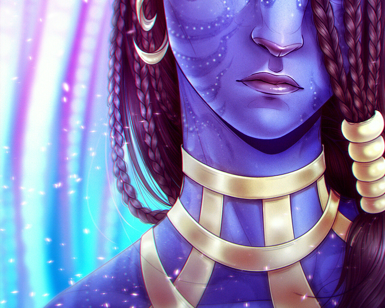 ArtStation - Self-portrait Na'vi