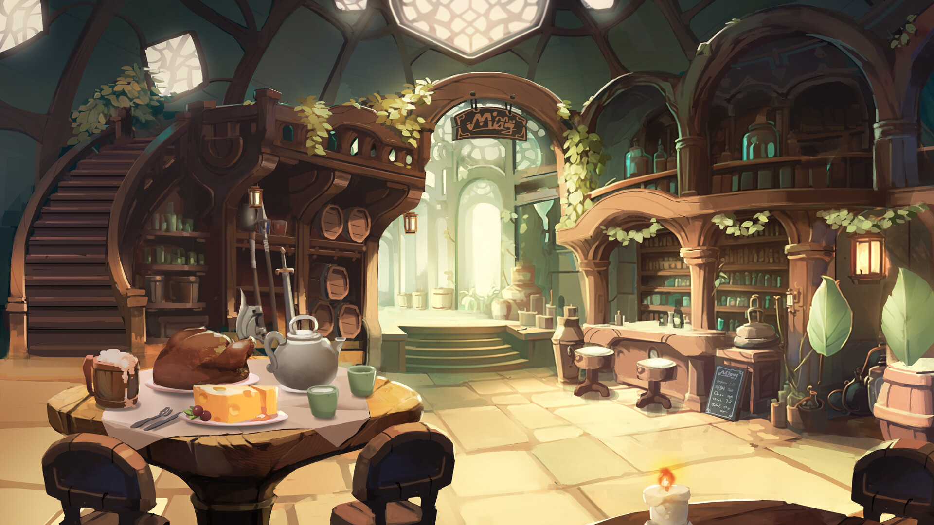 ArtStation - Fantasy_bar