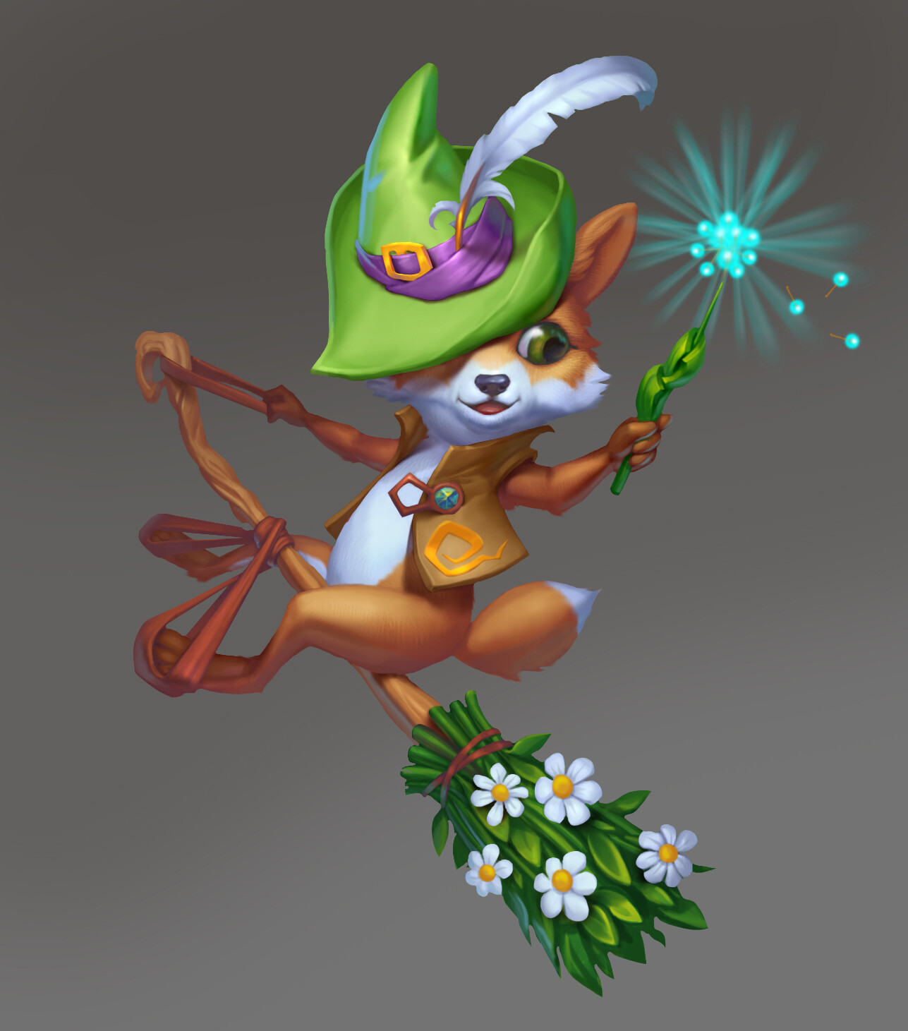 ArtStation - fox mage