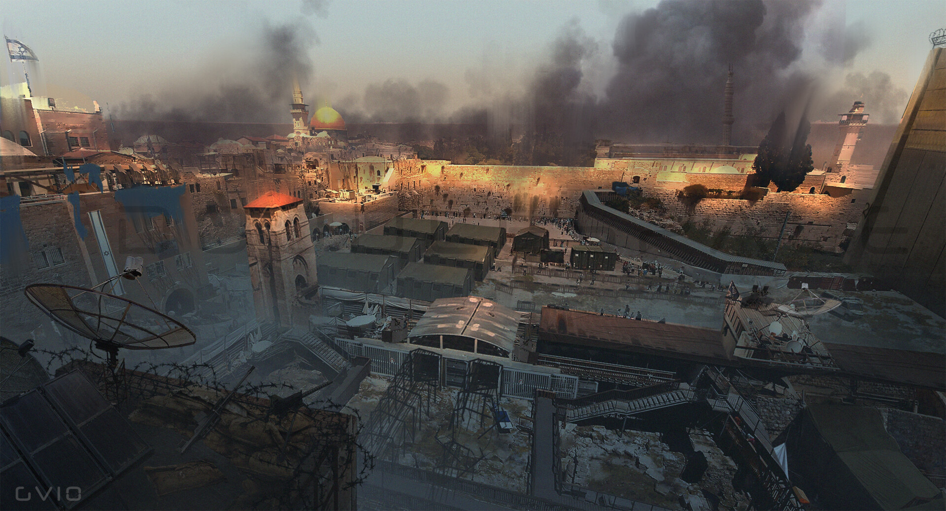 EVYAN Art Design - Jerusalem Appocalypse