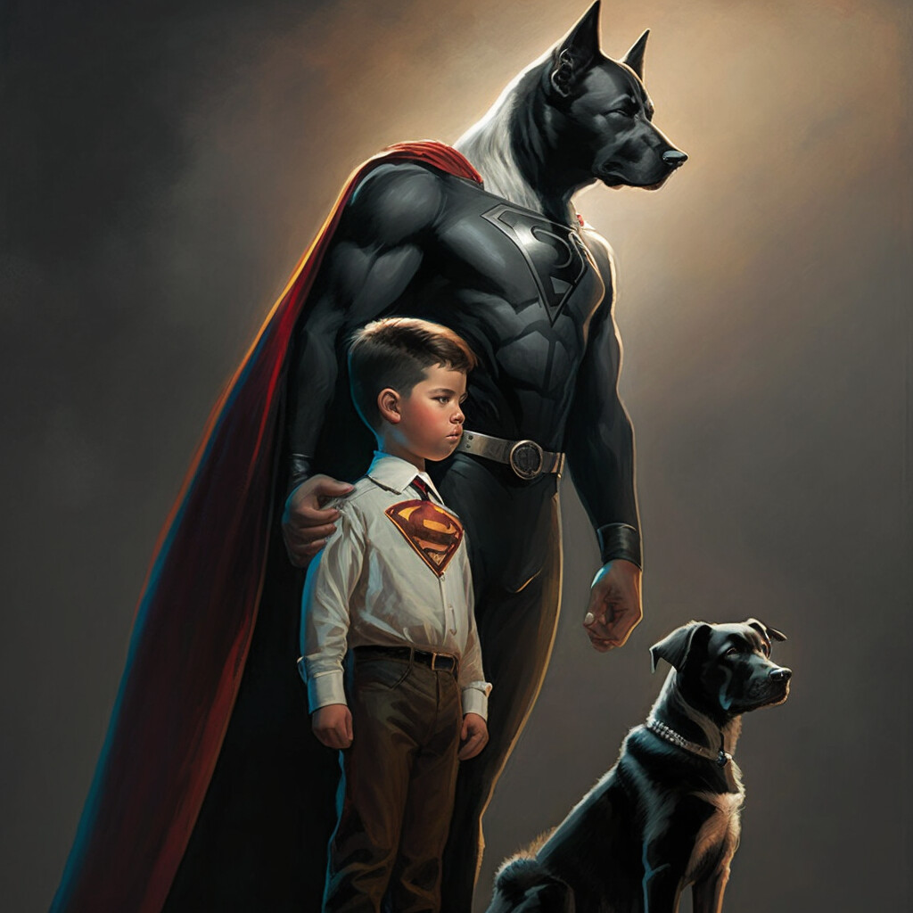 ArtStation - Super Dog From Krypton