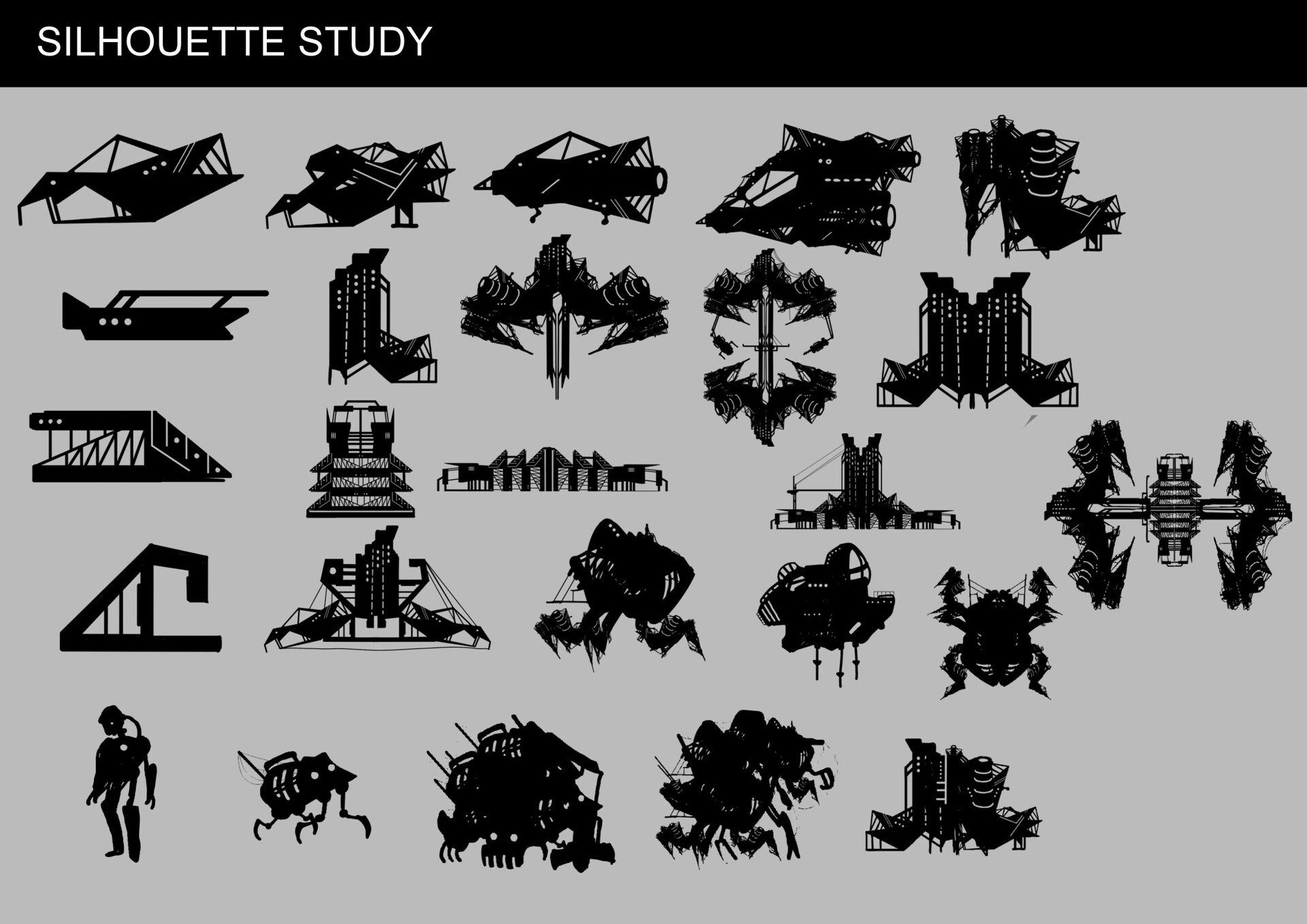 ArtStation - Silhouette Studies