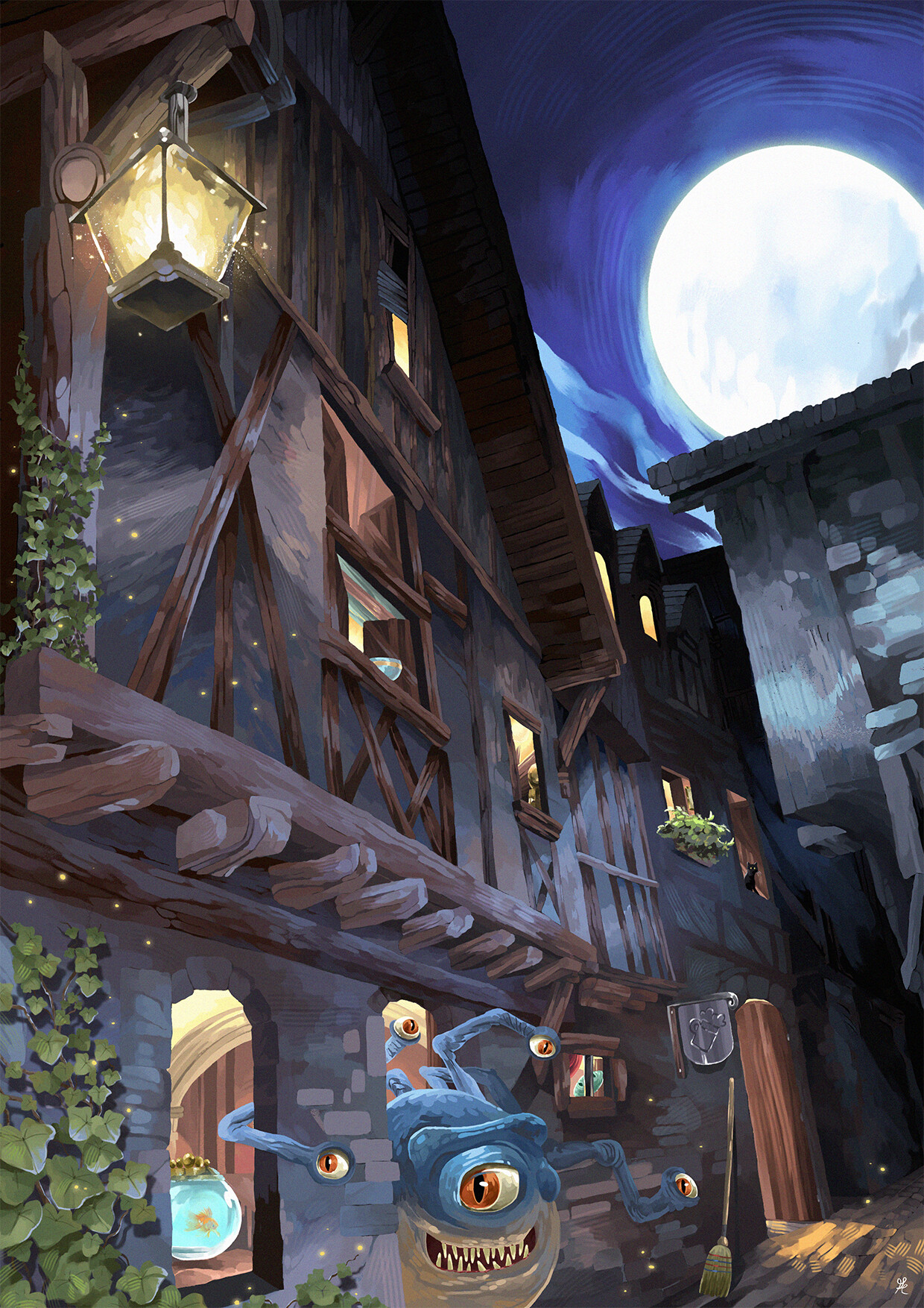 ArtStation - DnD commission - Tavern