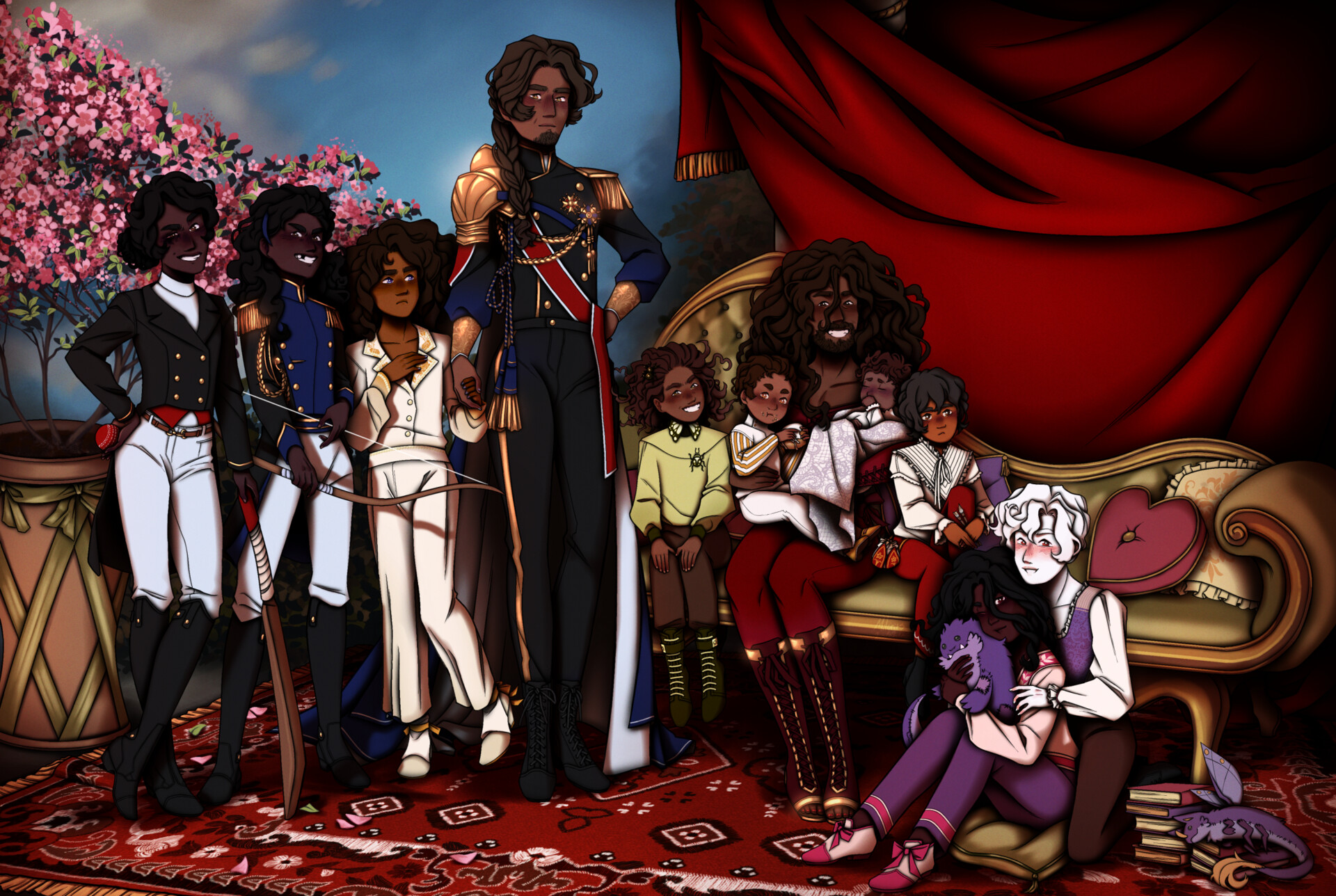 ArtStation - Royal family of the La Primavera Kingdom