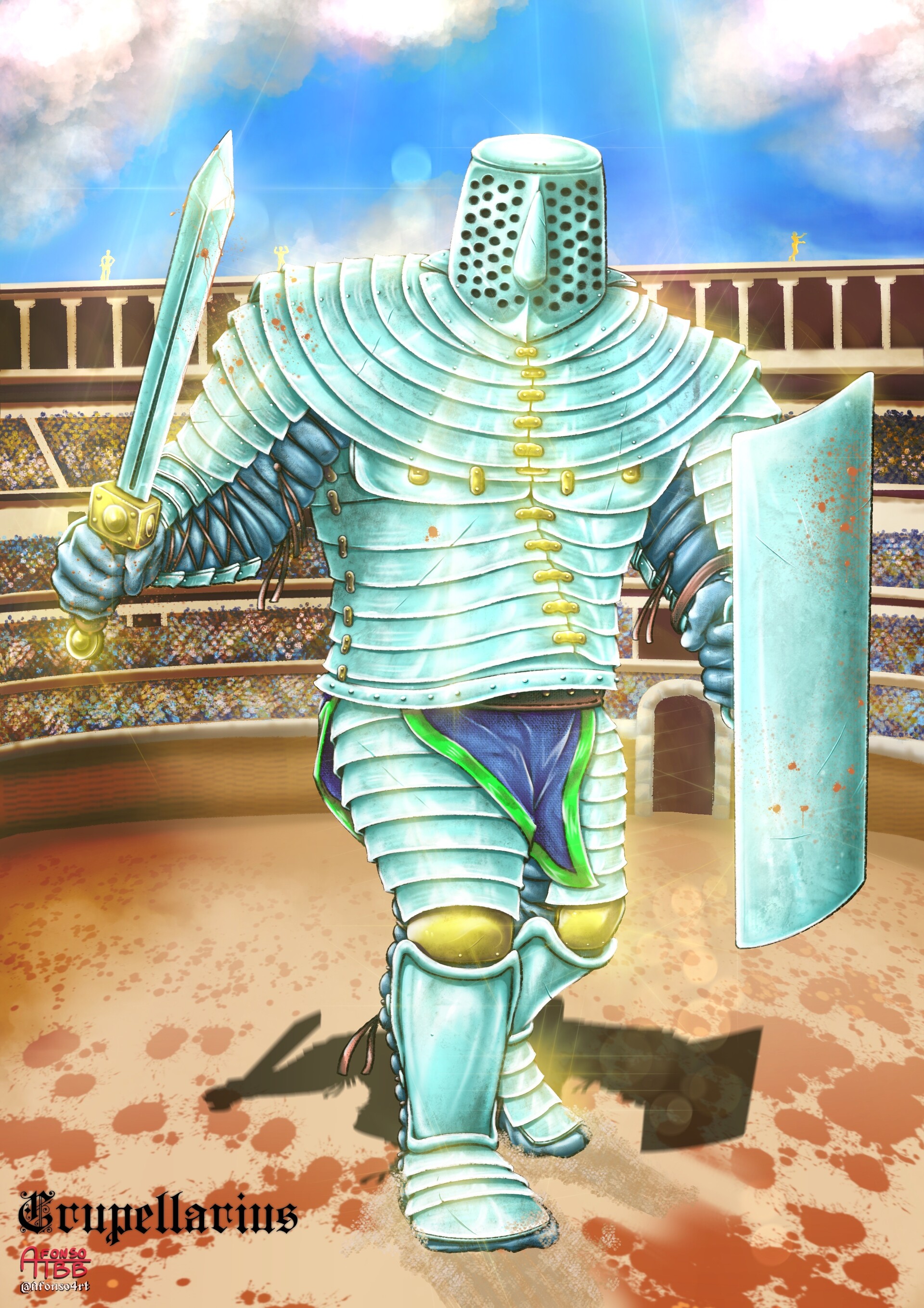 ArtStation - Gladiator - Crupellarius