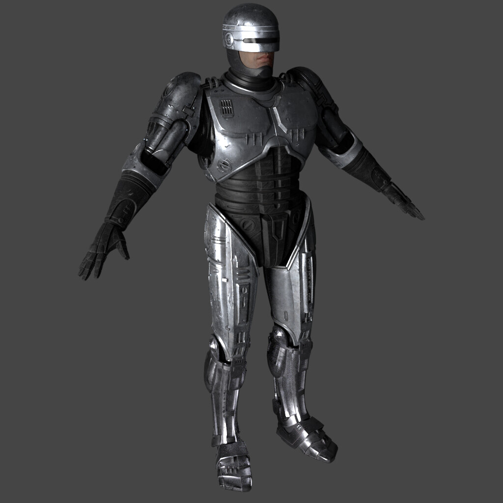 Marmo Arts - Robocop: Rogue City Character Work