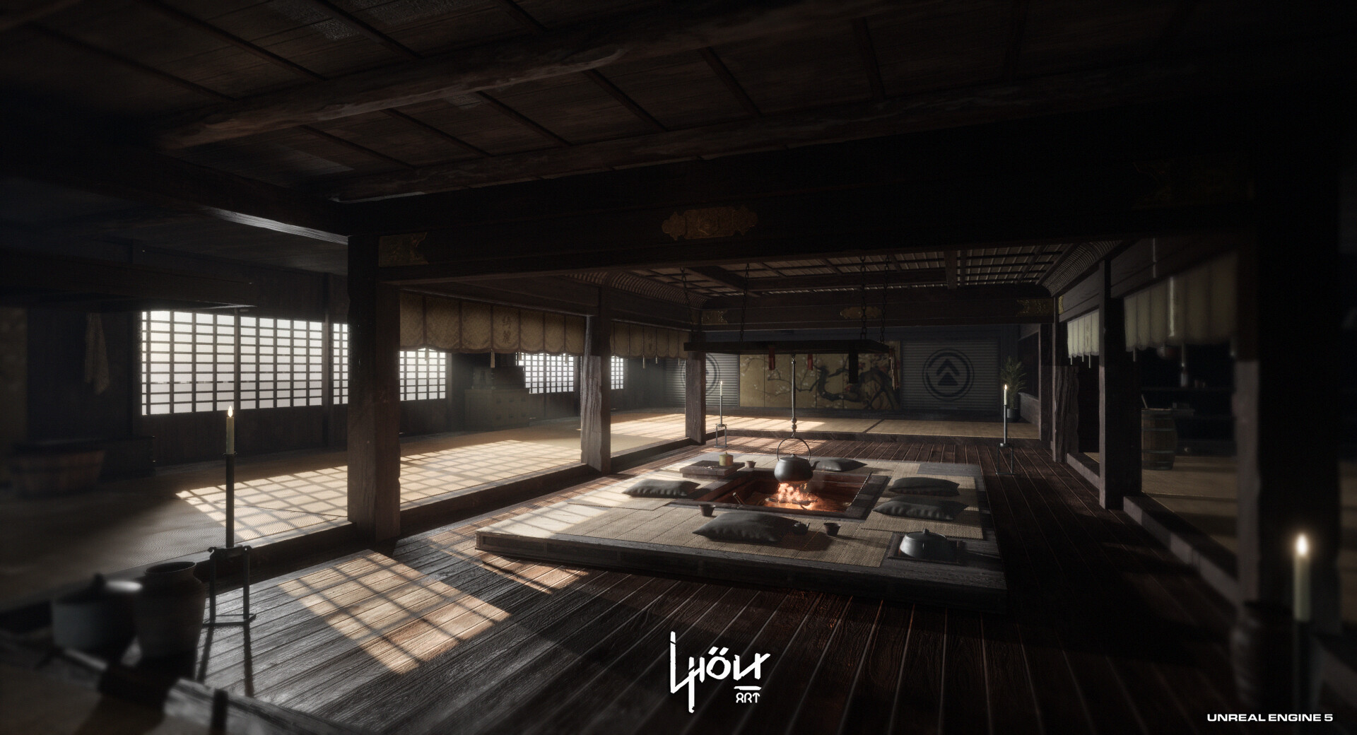 ArtStation - The_samurai's_room (Unreal Engine 5)