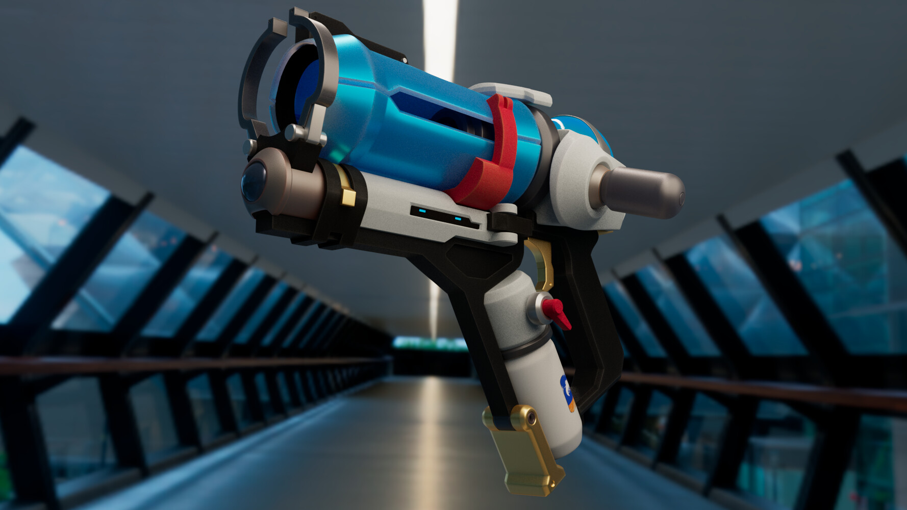 Praewa Ekphech - Mei Gun fanart from Overwatch