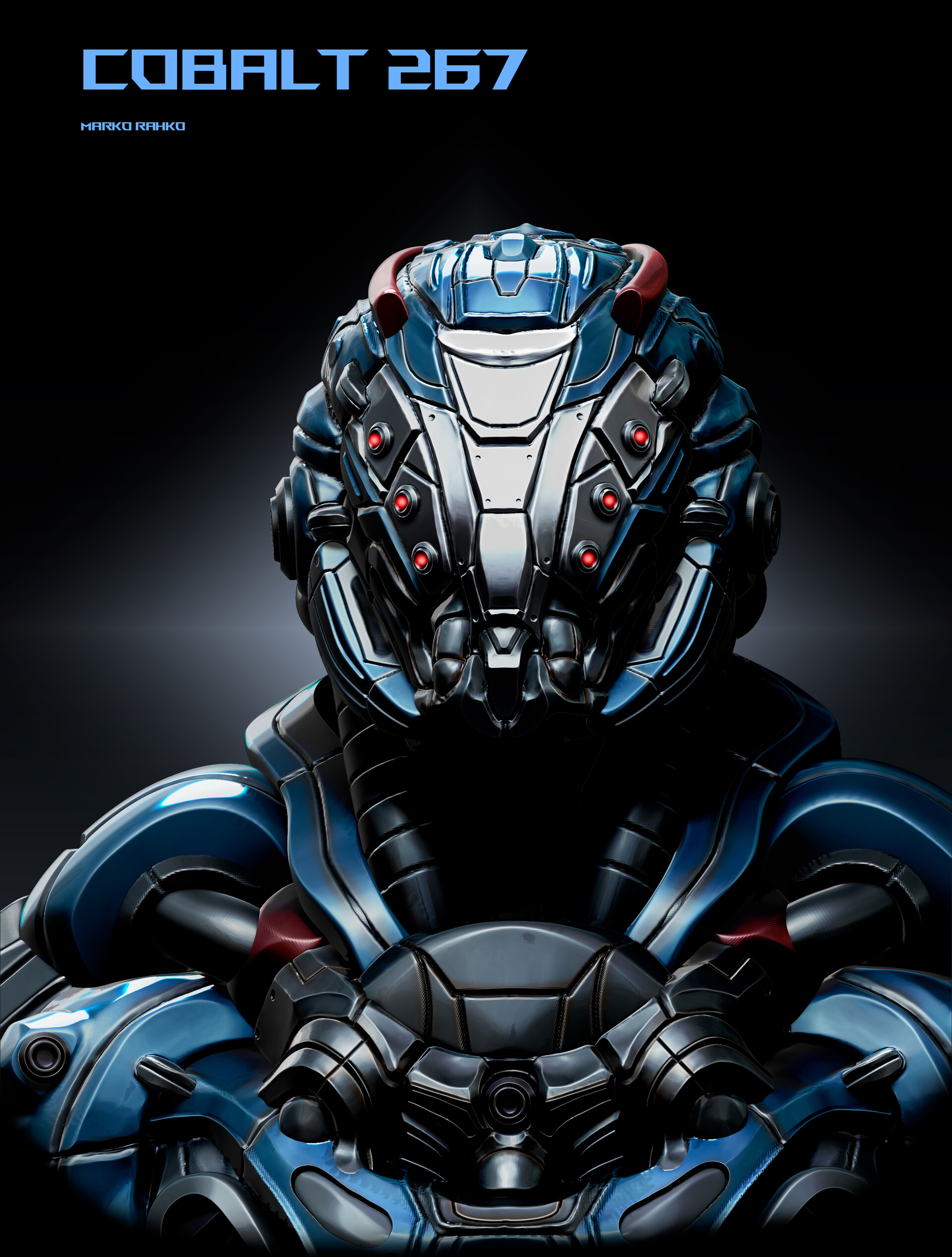 ArtStation - Corrion Cobalt 267 / hard surface project II