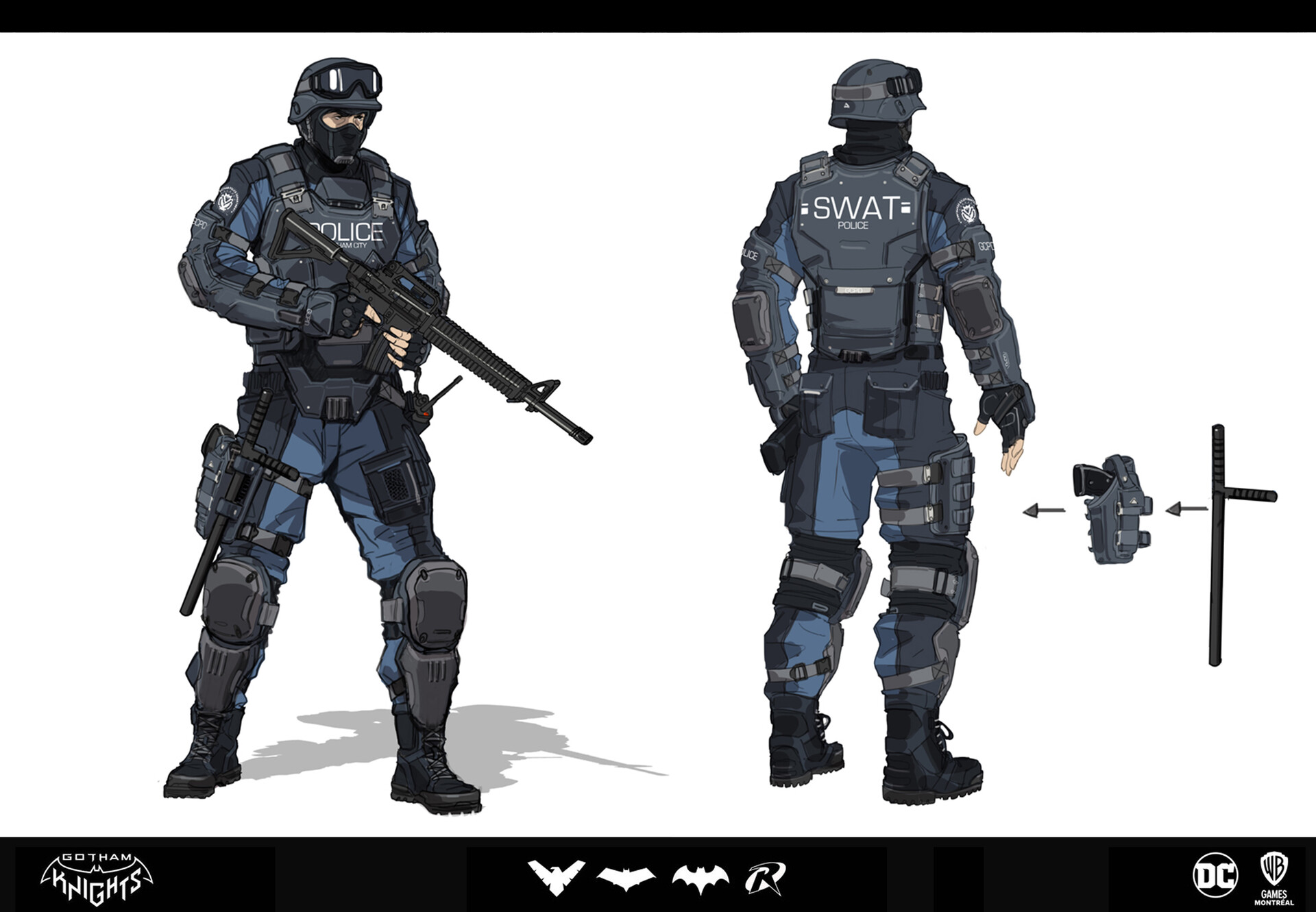 Fernando Acosta - Gotham Knights Early Character Exploration