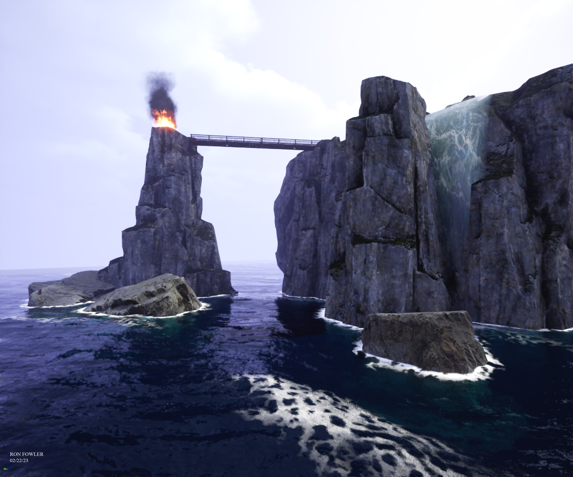 ArtStation - Signal Fire.