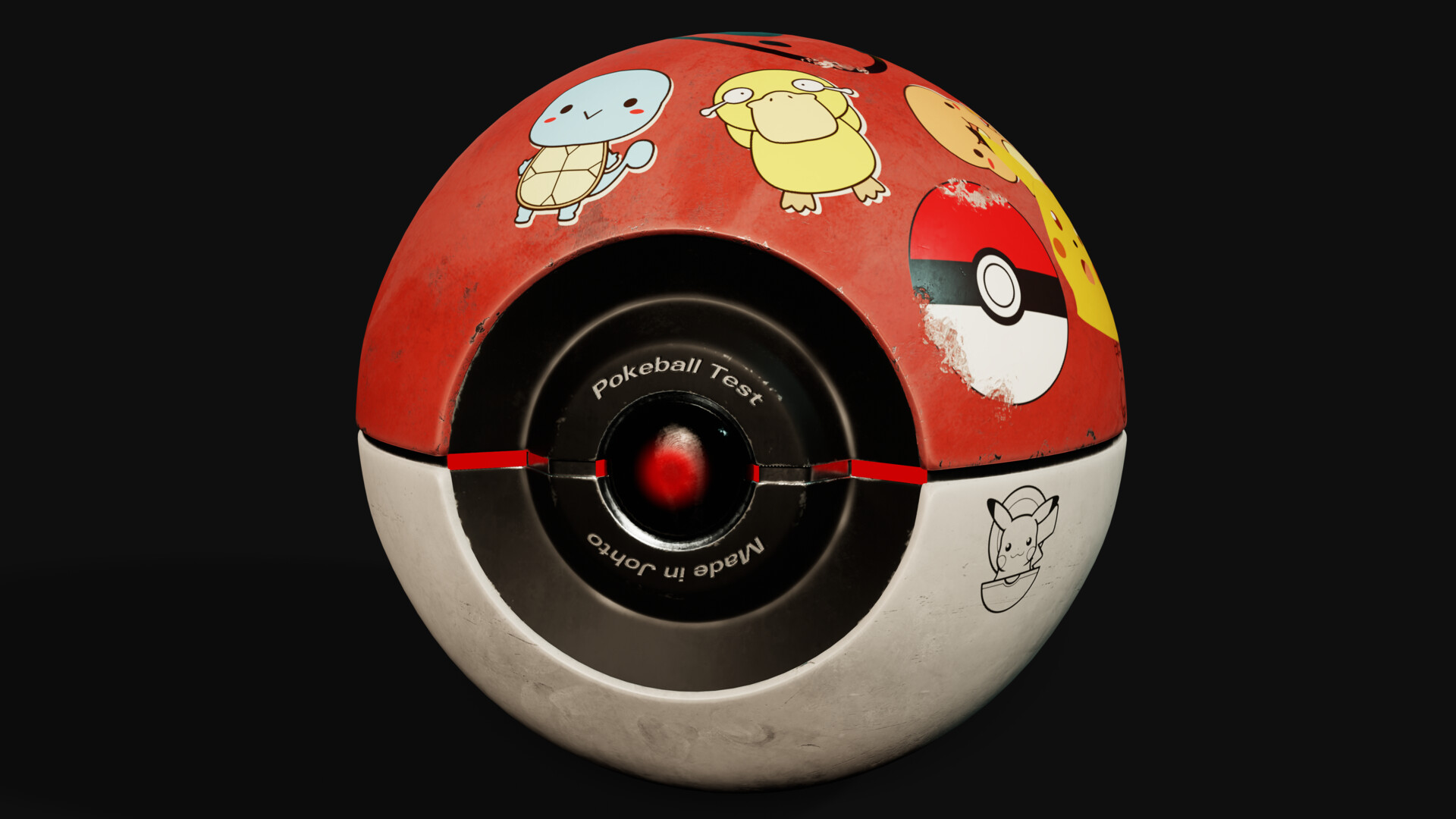 ArtStation - Forgotten Pokeball