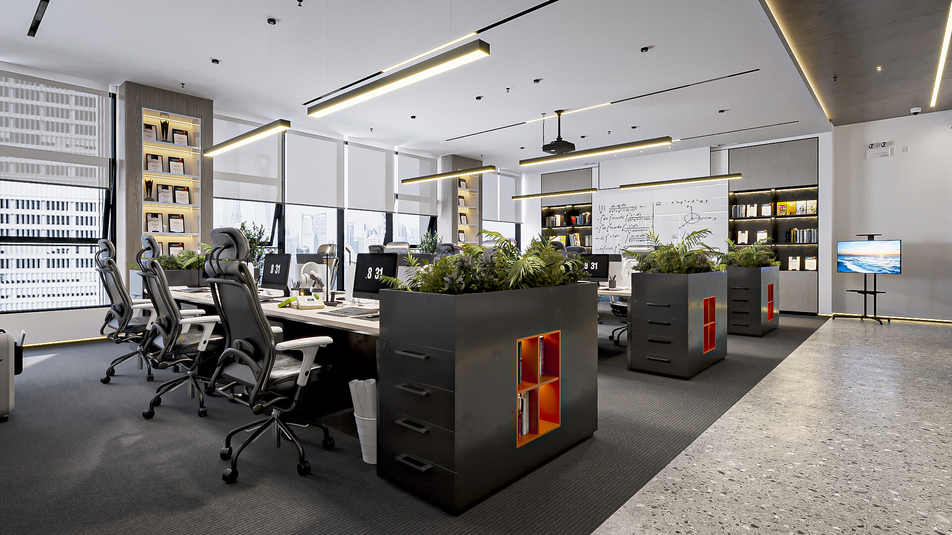 Archviz Hub - Design and Visualize Your Ideas - Office Space Design