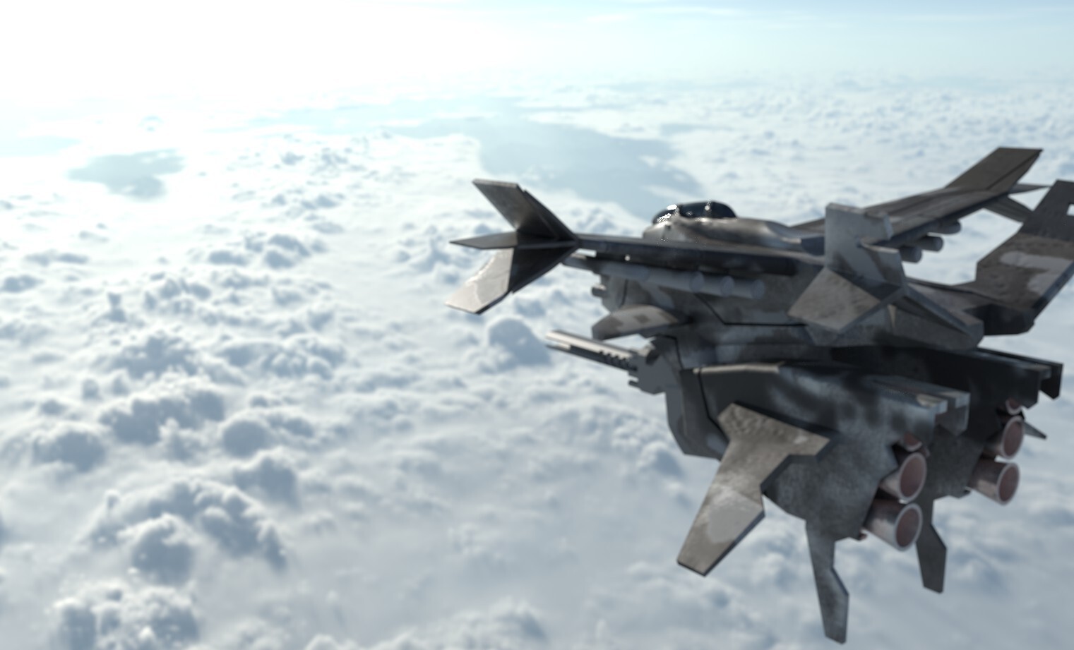 ArtStation - FR-02 Lightning "A Brand new day"