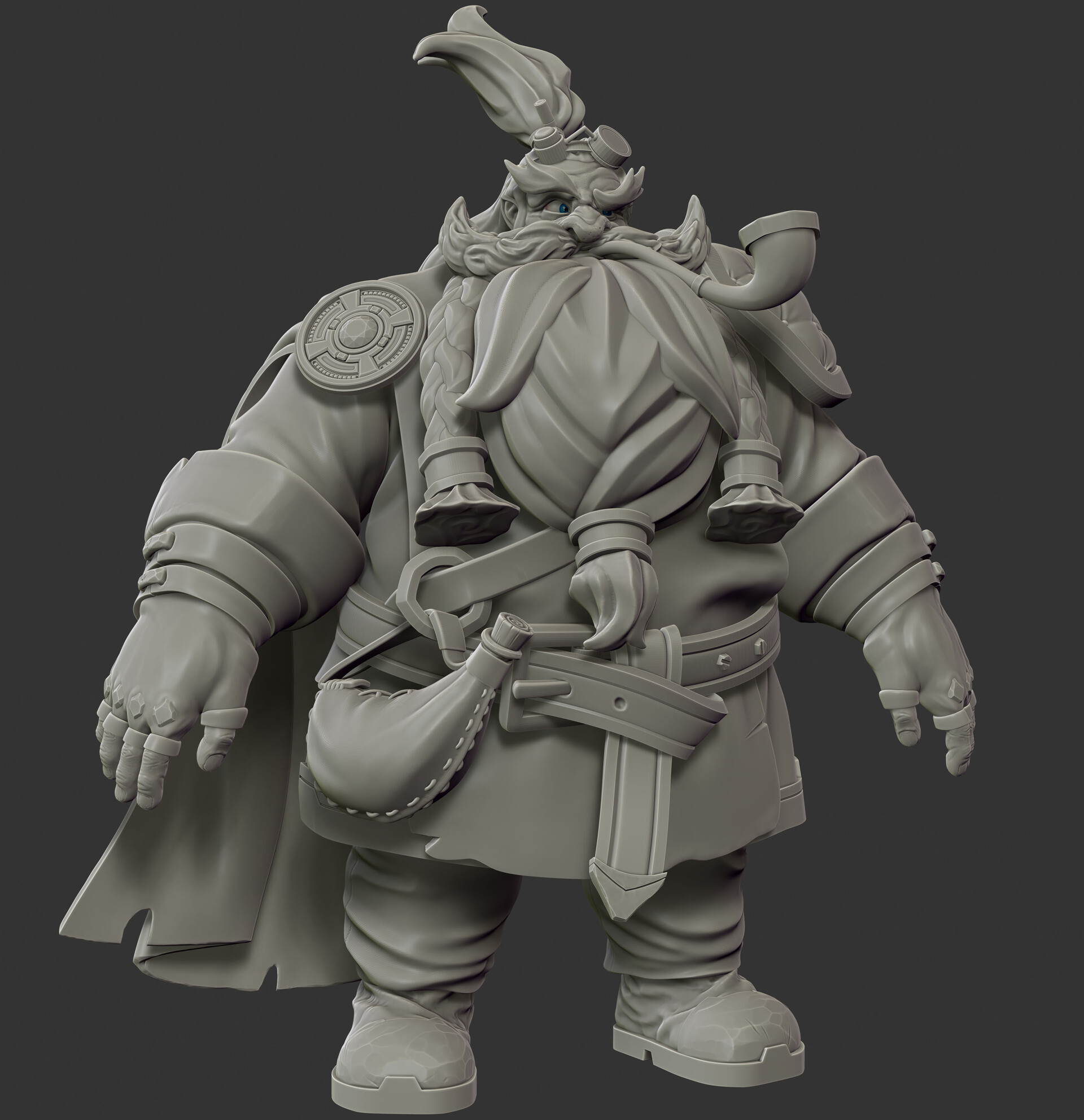 ArtStation - Dwarf Musketeer