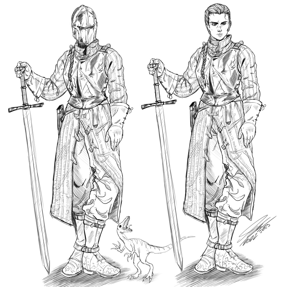 ArtStation - Character concept art