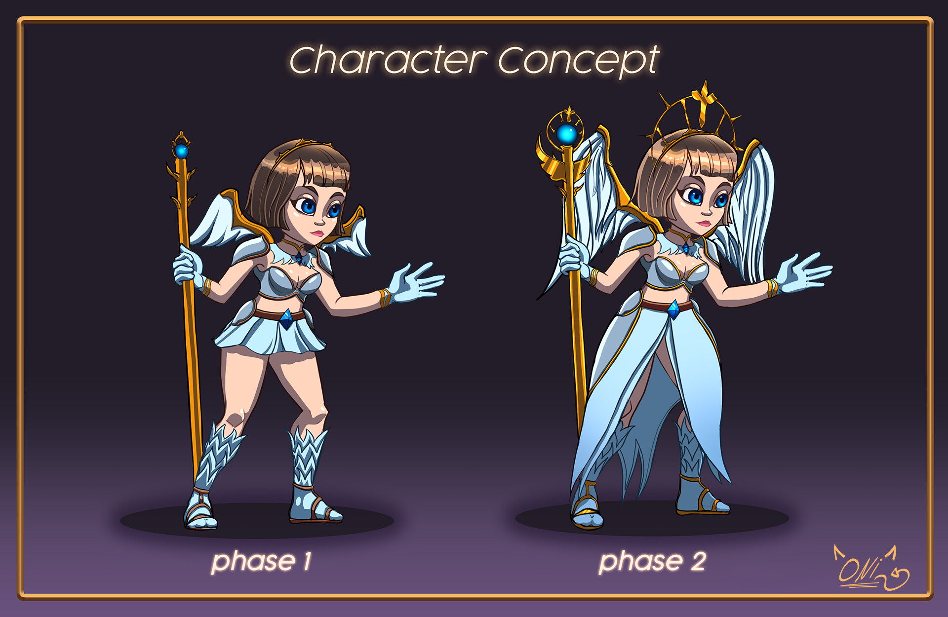 ArtStation - Angelic Mage