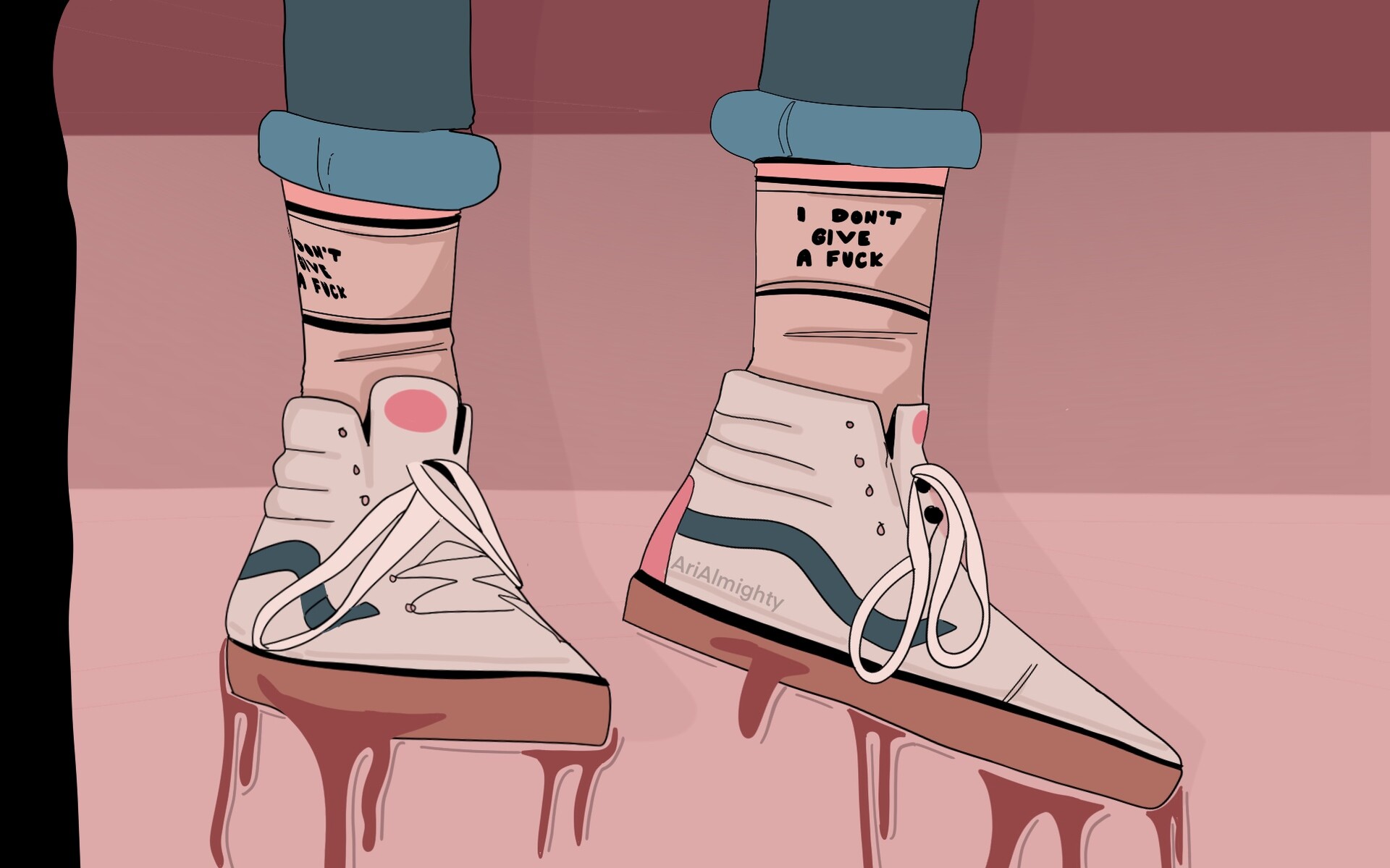 ArtStation - shoe drip