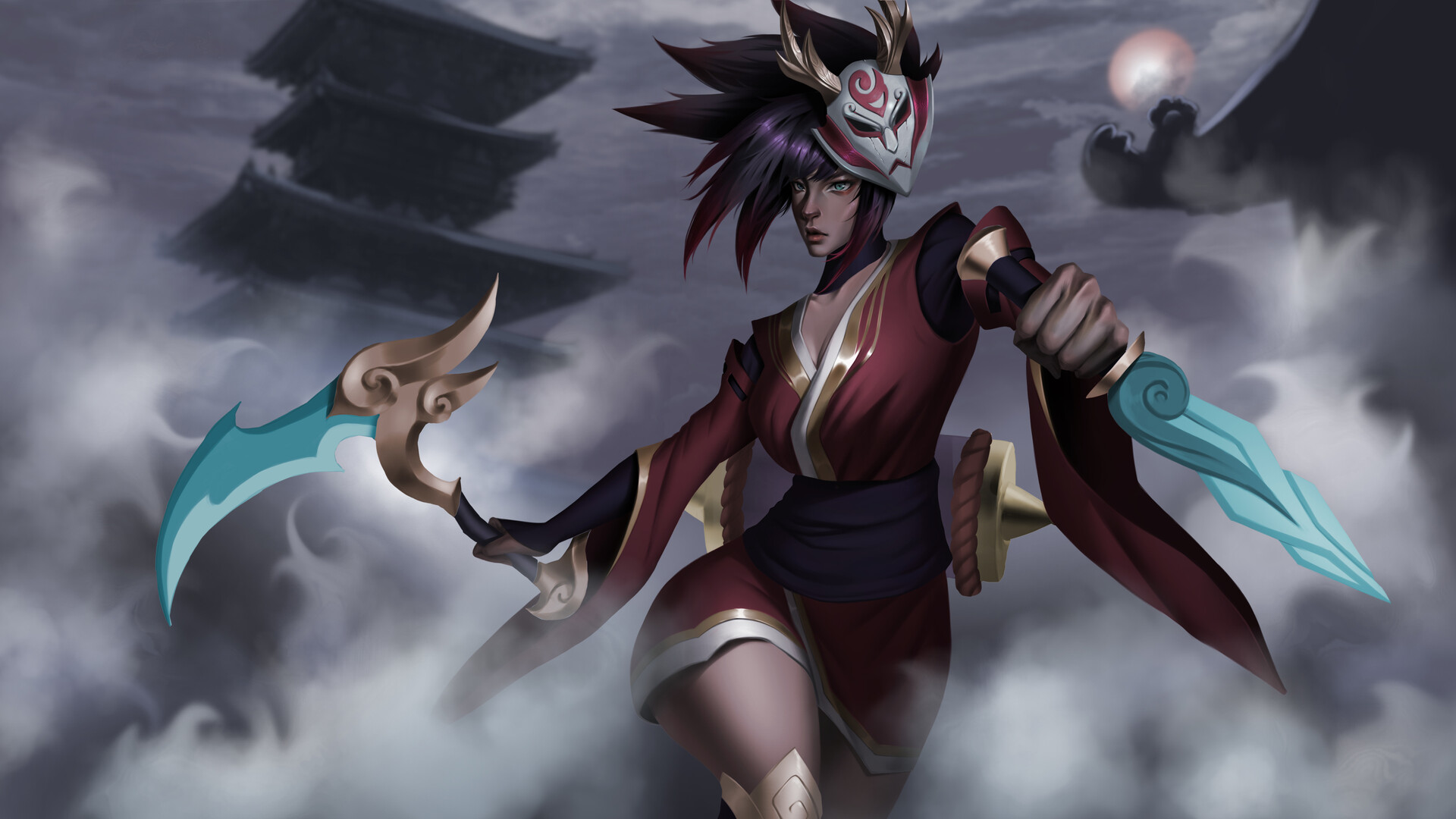 Mason Chung - Blood moon Akali（fan-fiction）