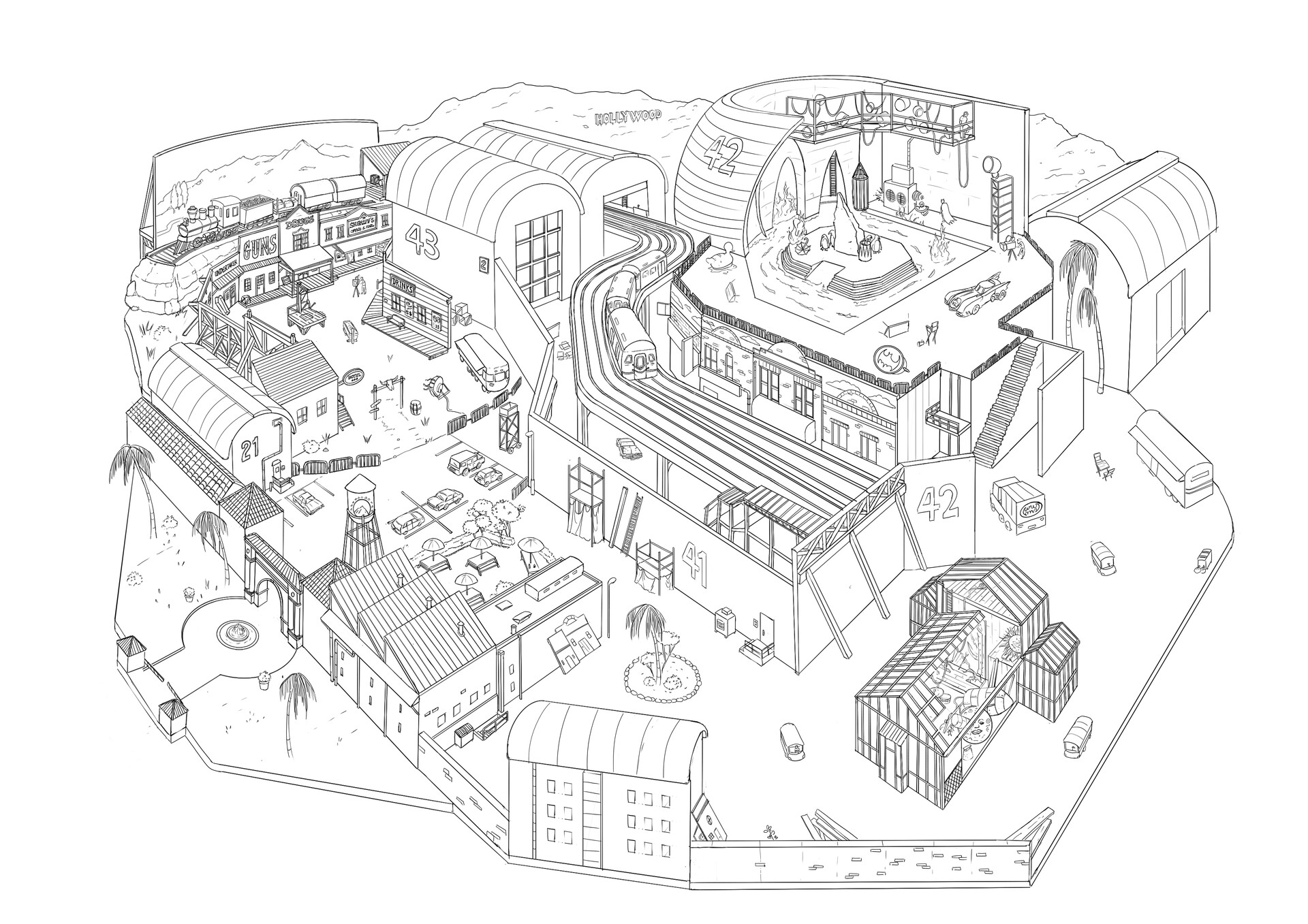 Clara ZANGERLIN - On the set