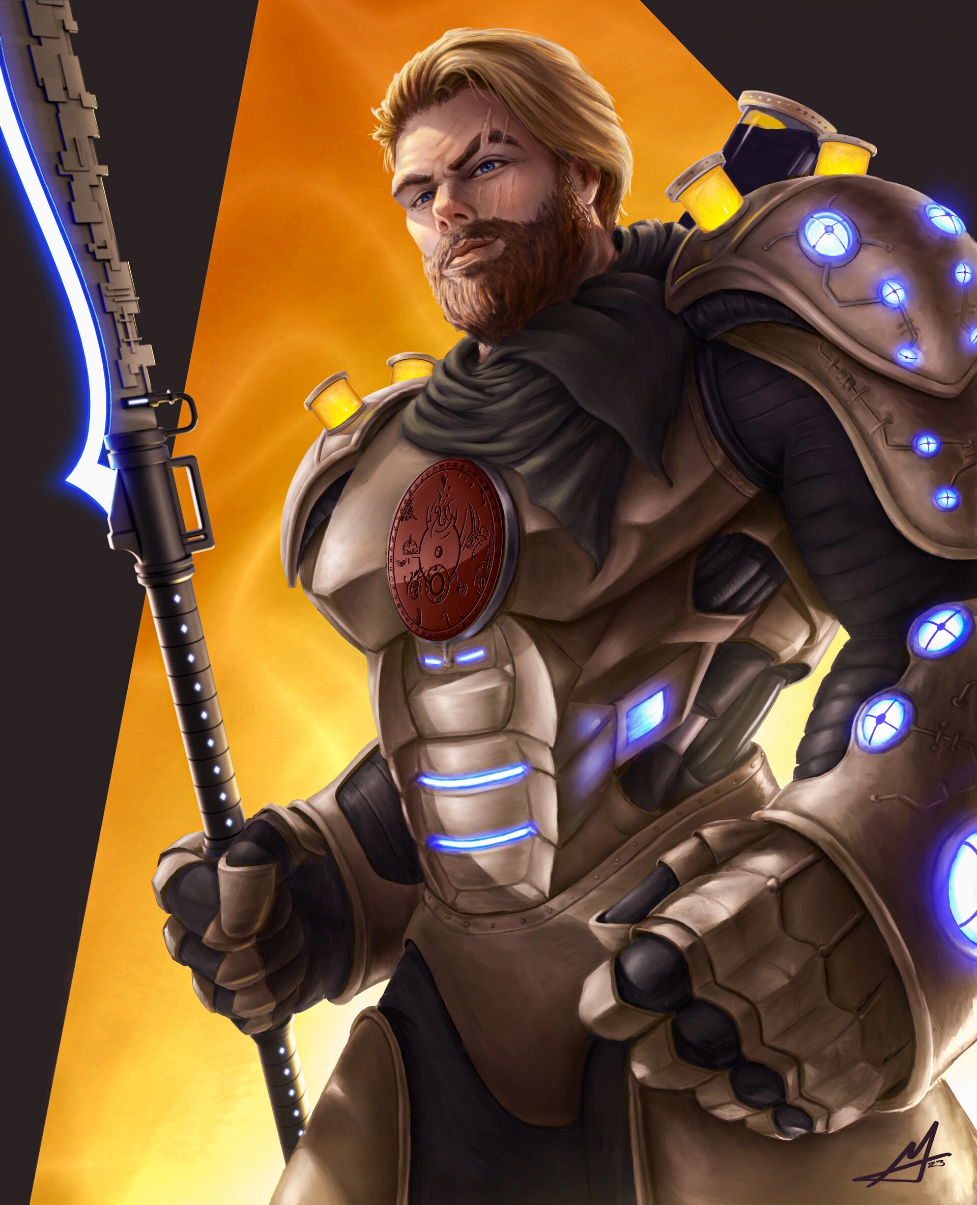 ArtStation - DnD Paladin Alexi