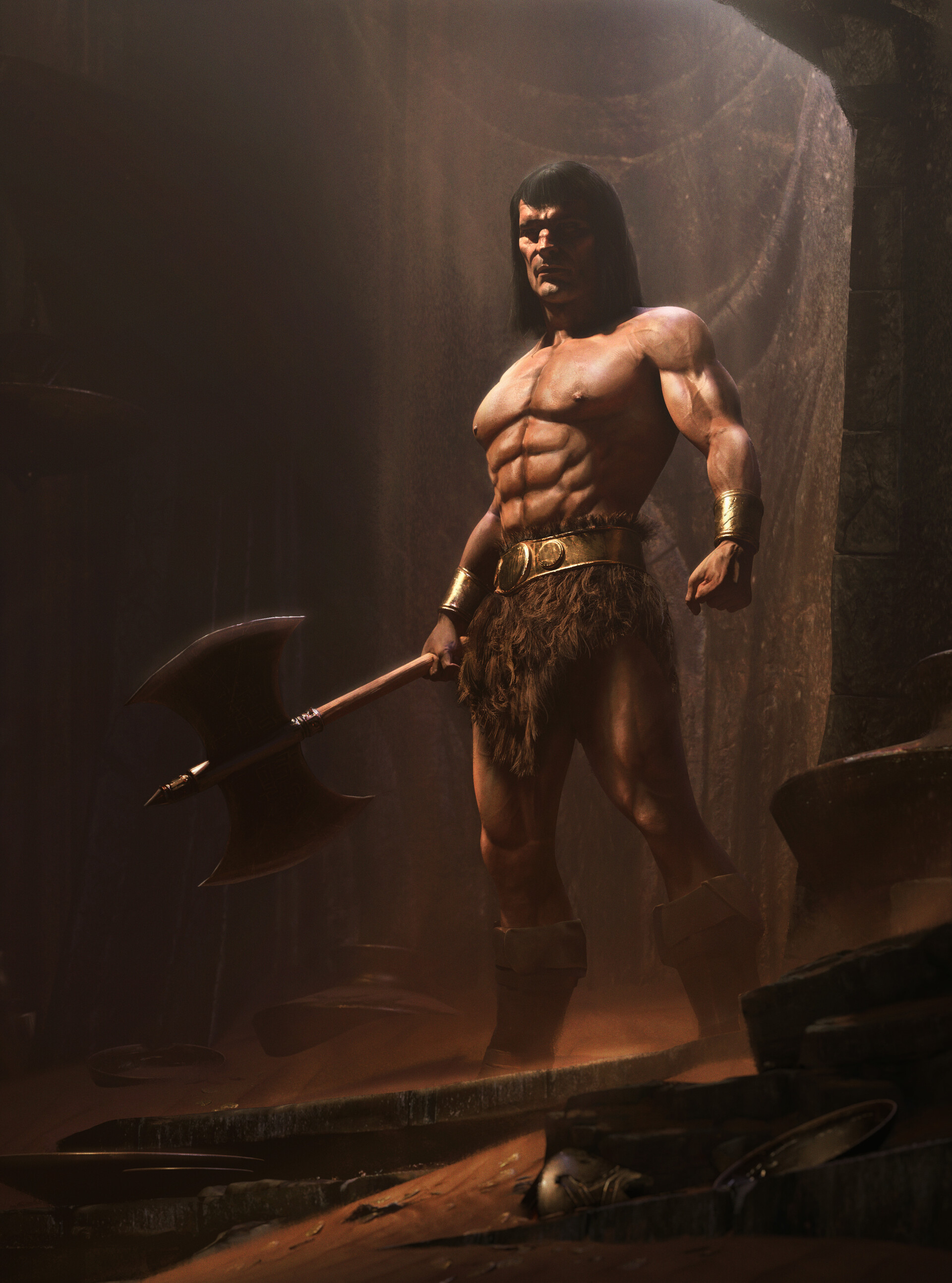 ArtStation - Conan: Crypt Hall