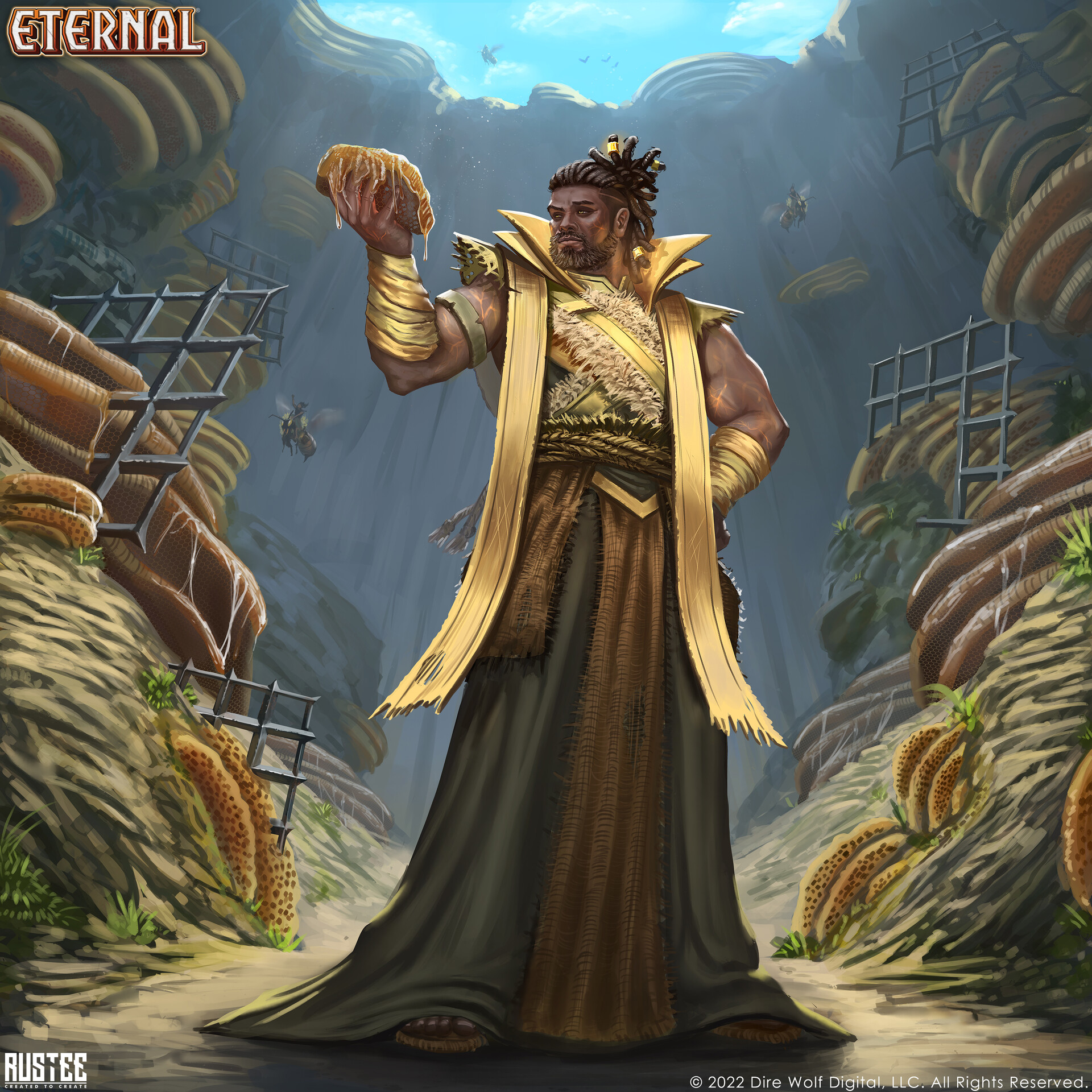 Rusty Dela Cruz - Hive Queen Uther - Eternal TCG Set 14 - Behemoths of ...