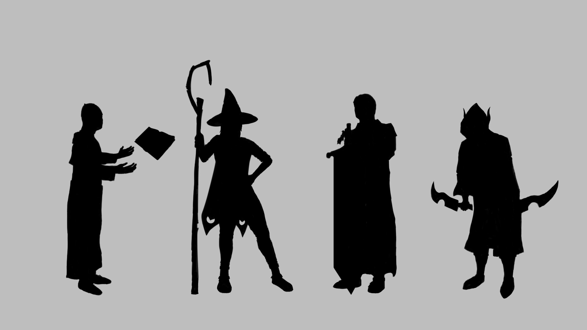 ArtStation - Silhouette Practice
