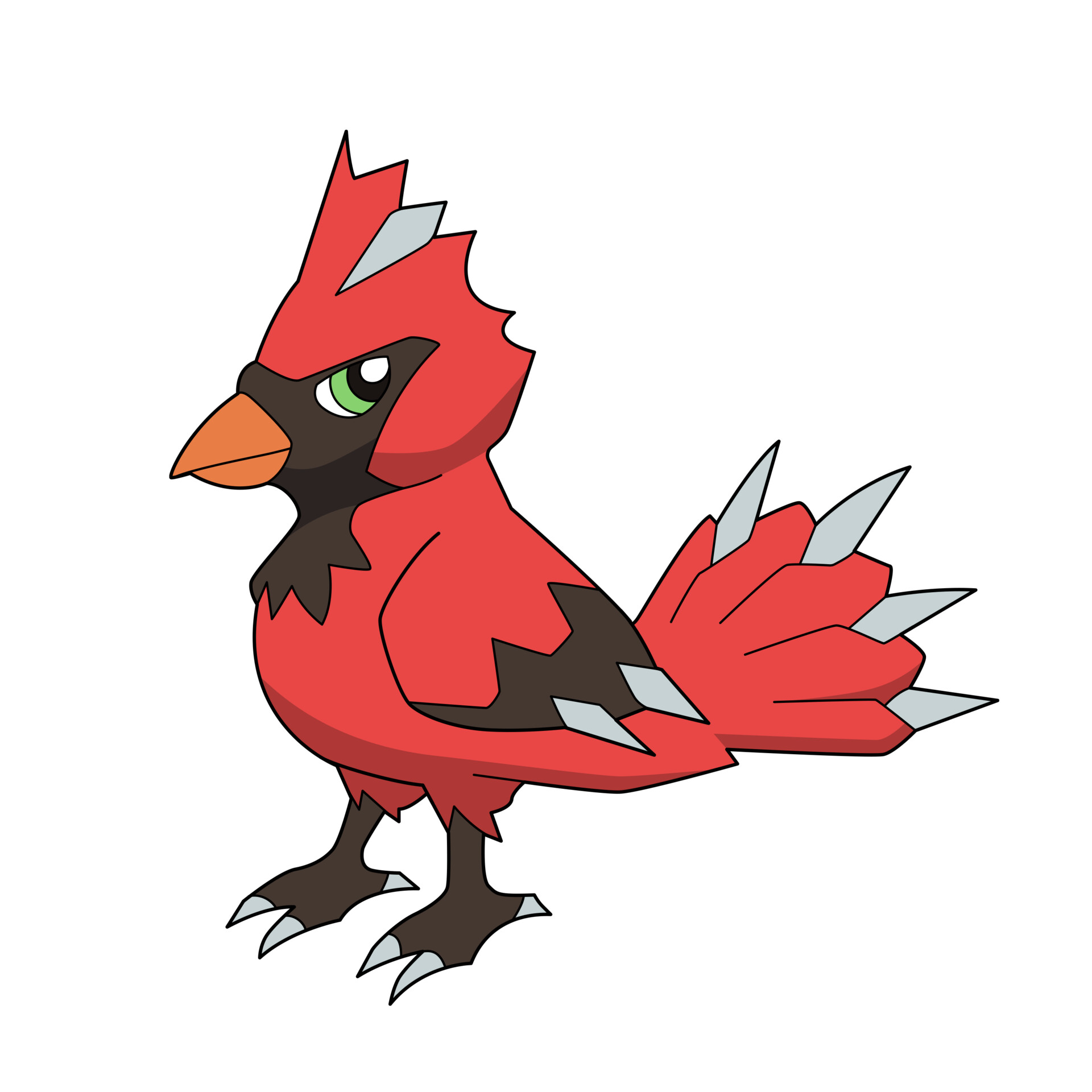 Chad LaForce - POLYGORN Card Game Art