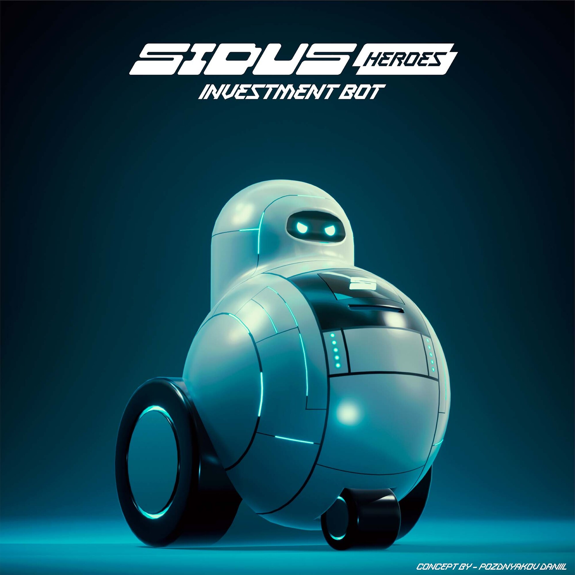 ArtStation - SIDUS HEROES - INVESTMENT BOT CONCEPT