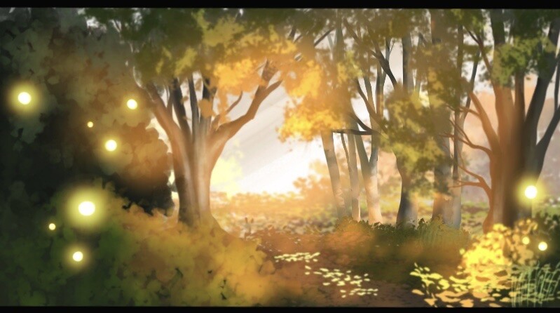 ArtStation - Forest Glow