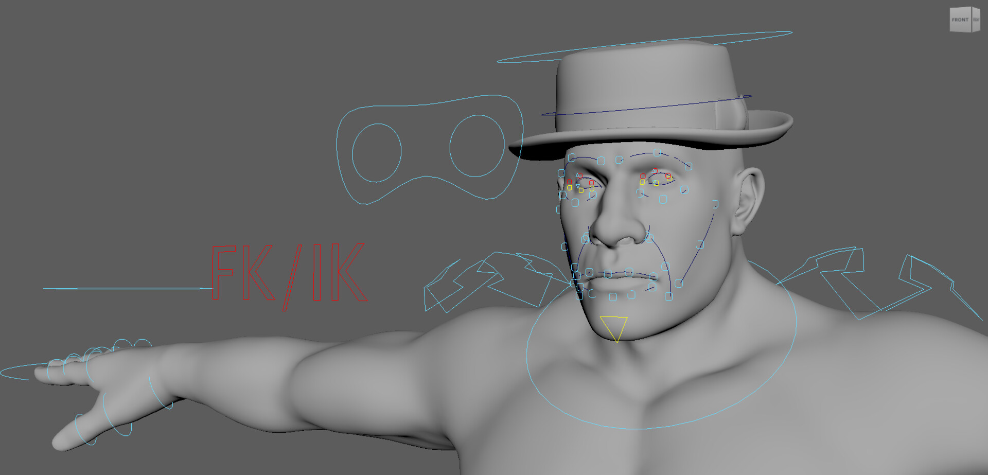 ArtStation - "Brute" Rig