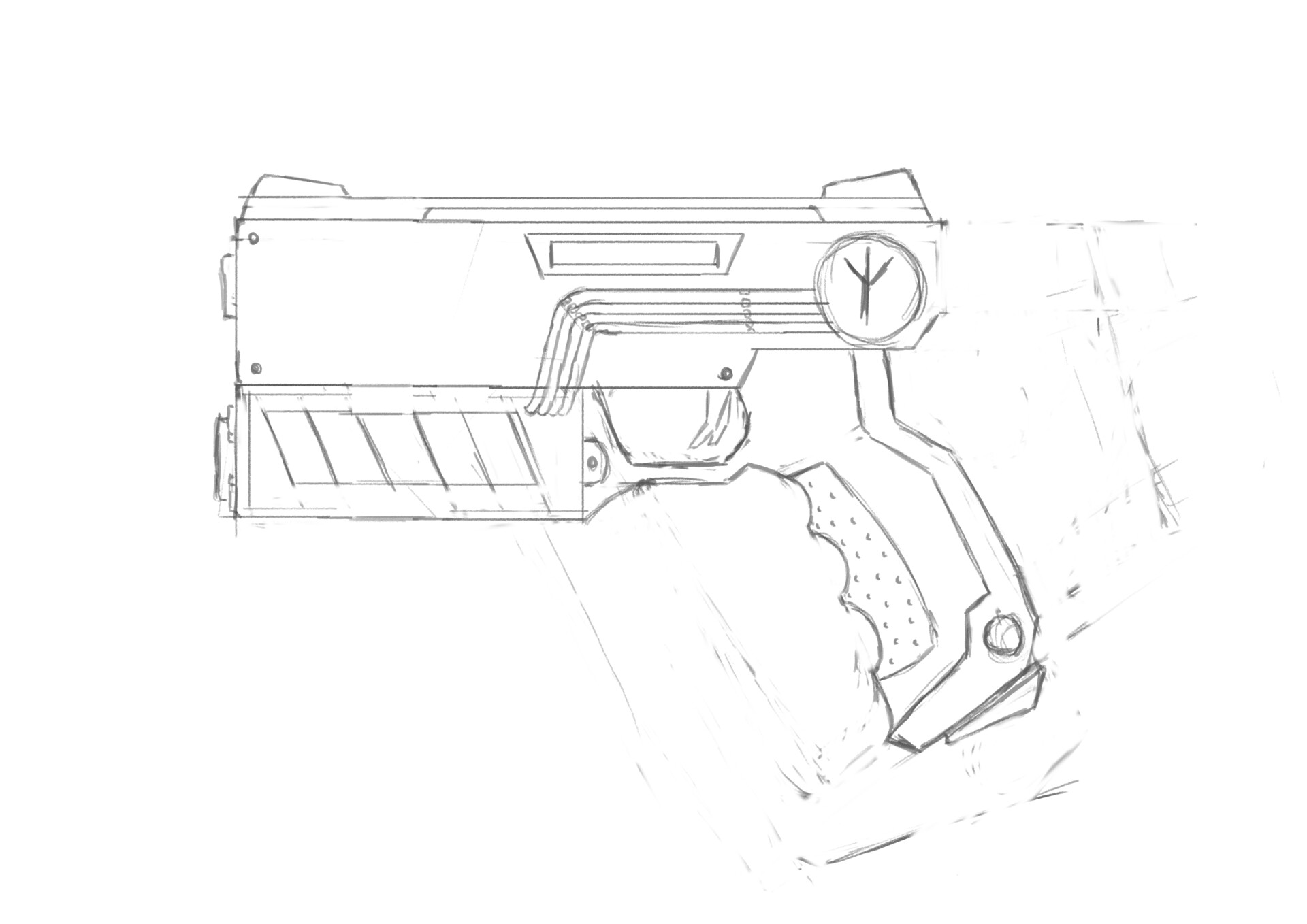 Daniel Dobos - Weapon Concept Art