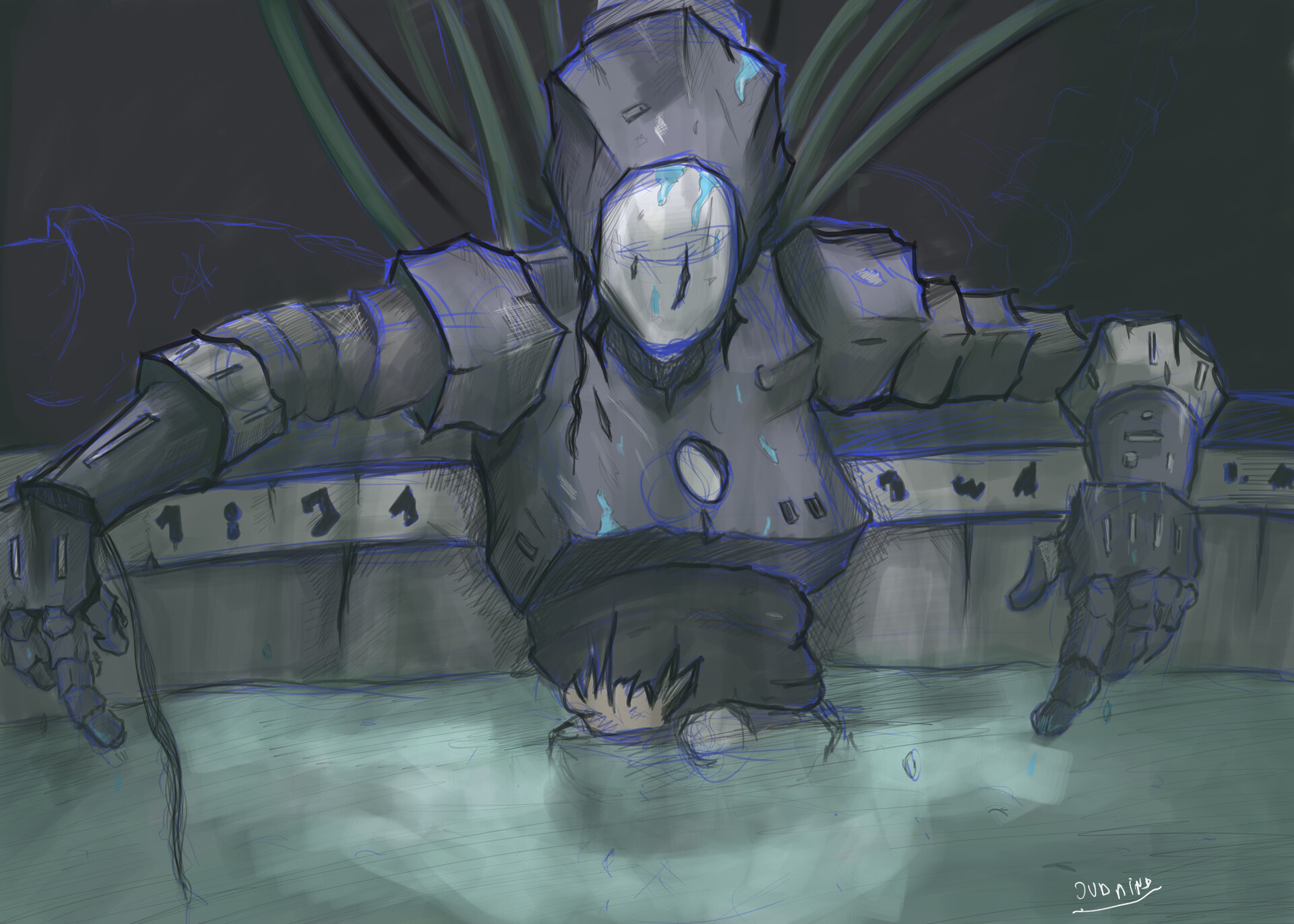 ArtStation - Simulator Storyboard sketch