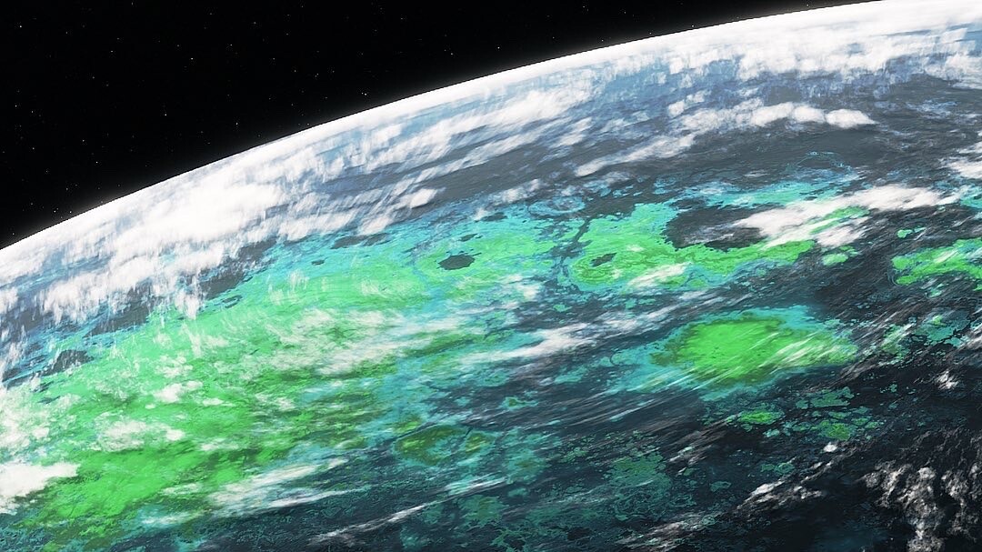 ArtStation - Tropical Planet concept